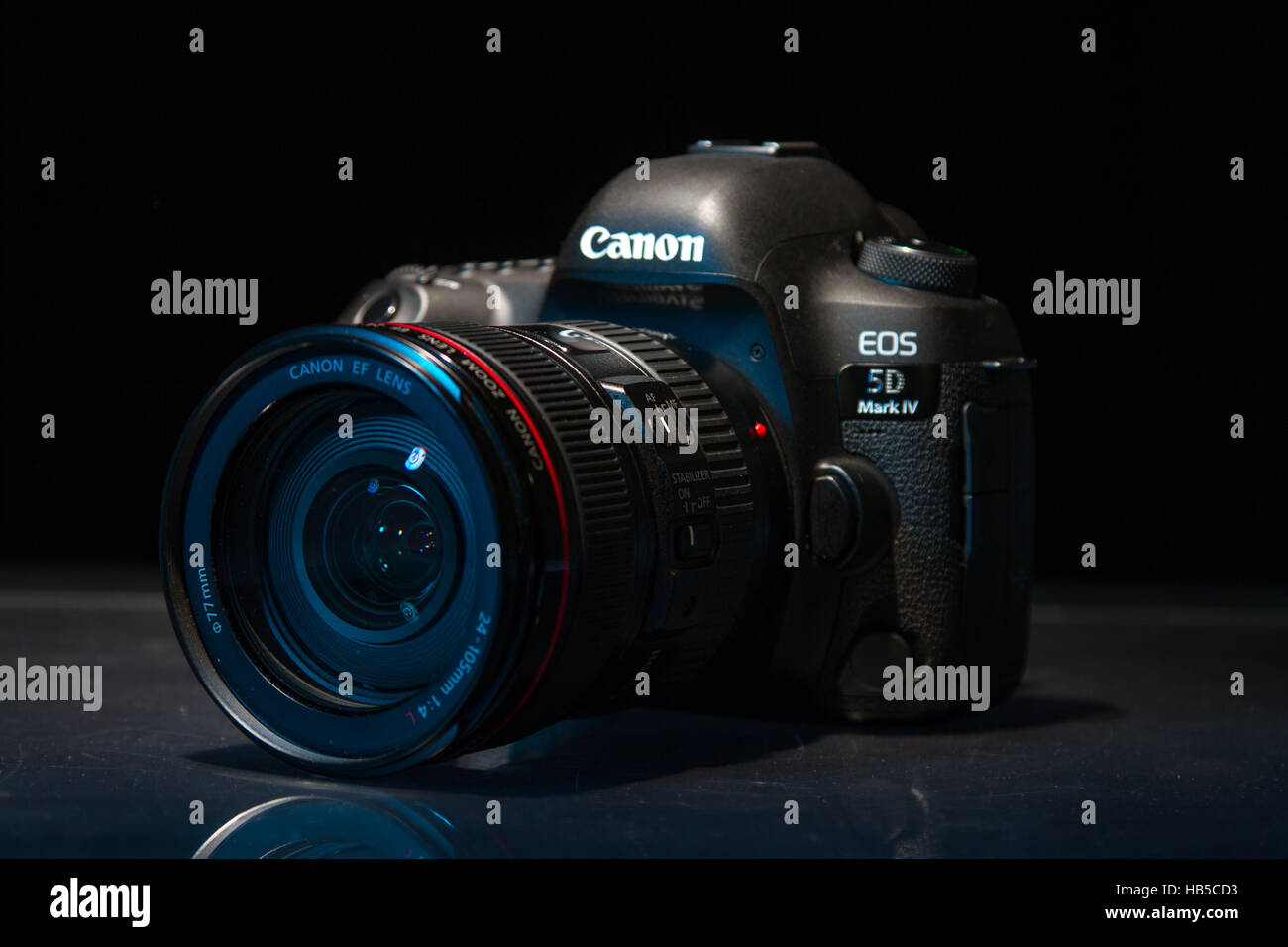 Canon 5D Mark IV camera with Canon EF 70-200mm f/2.8L II USM lens on a ...