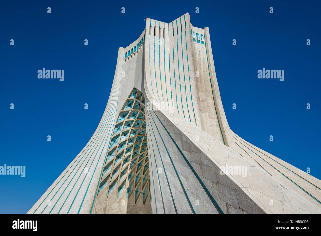Azadi Tower in Tehran city, Iran Stock Photo - Alamy