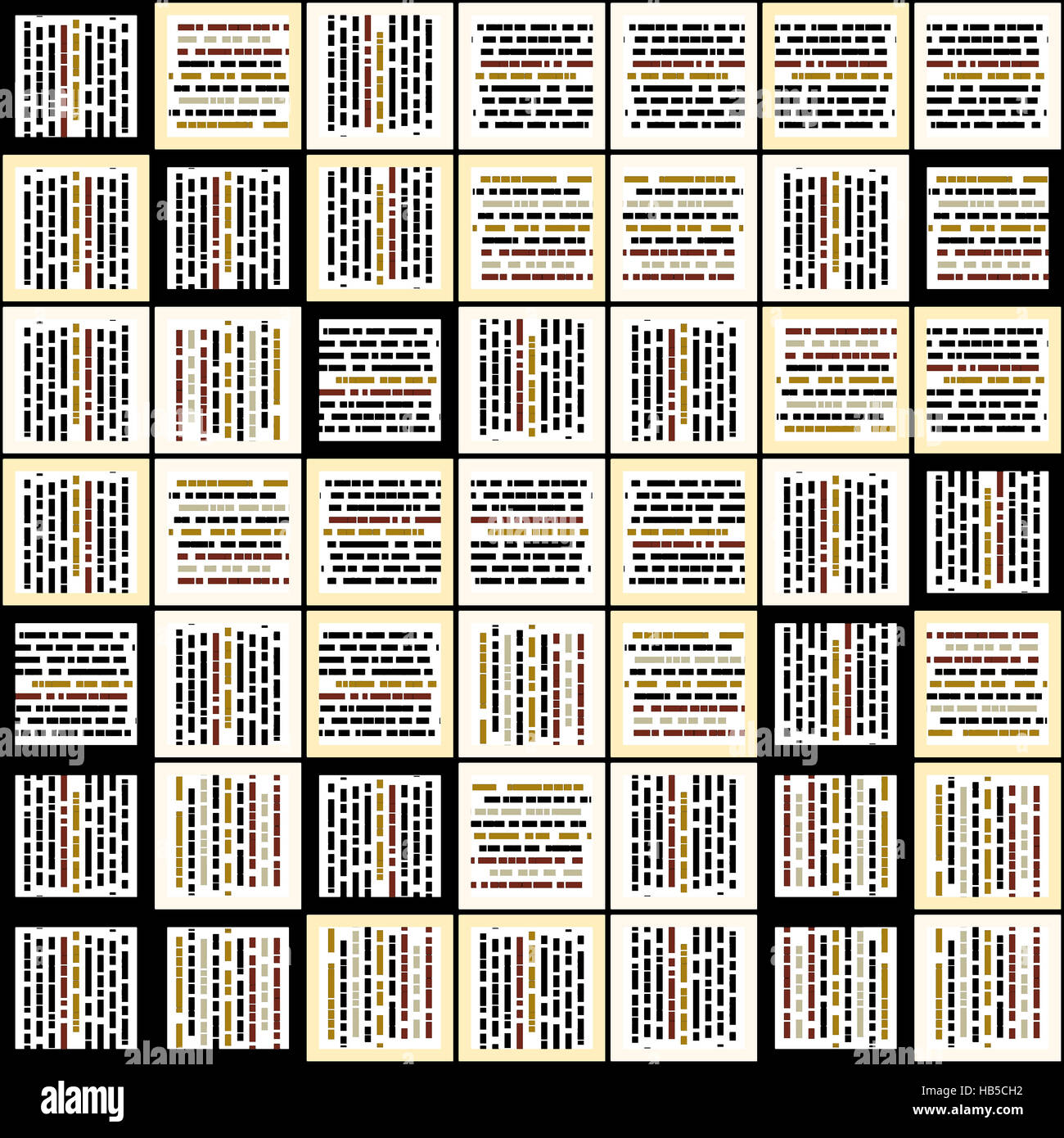 Tiled pattern of small line segments. Geometric graphic design Stock ...