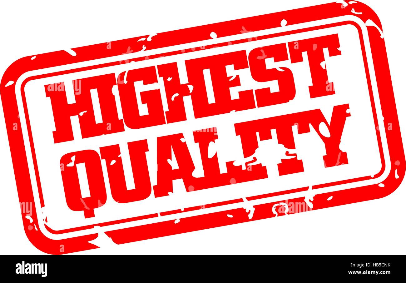 Highest quality rubber stamp Stock Vector Image & Art - Alamy
