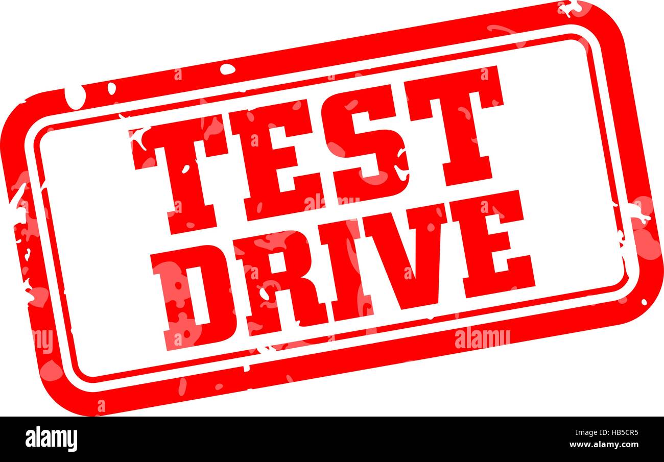 Test drive rubber stamp Stock Vector Image & Art - Alamy