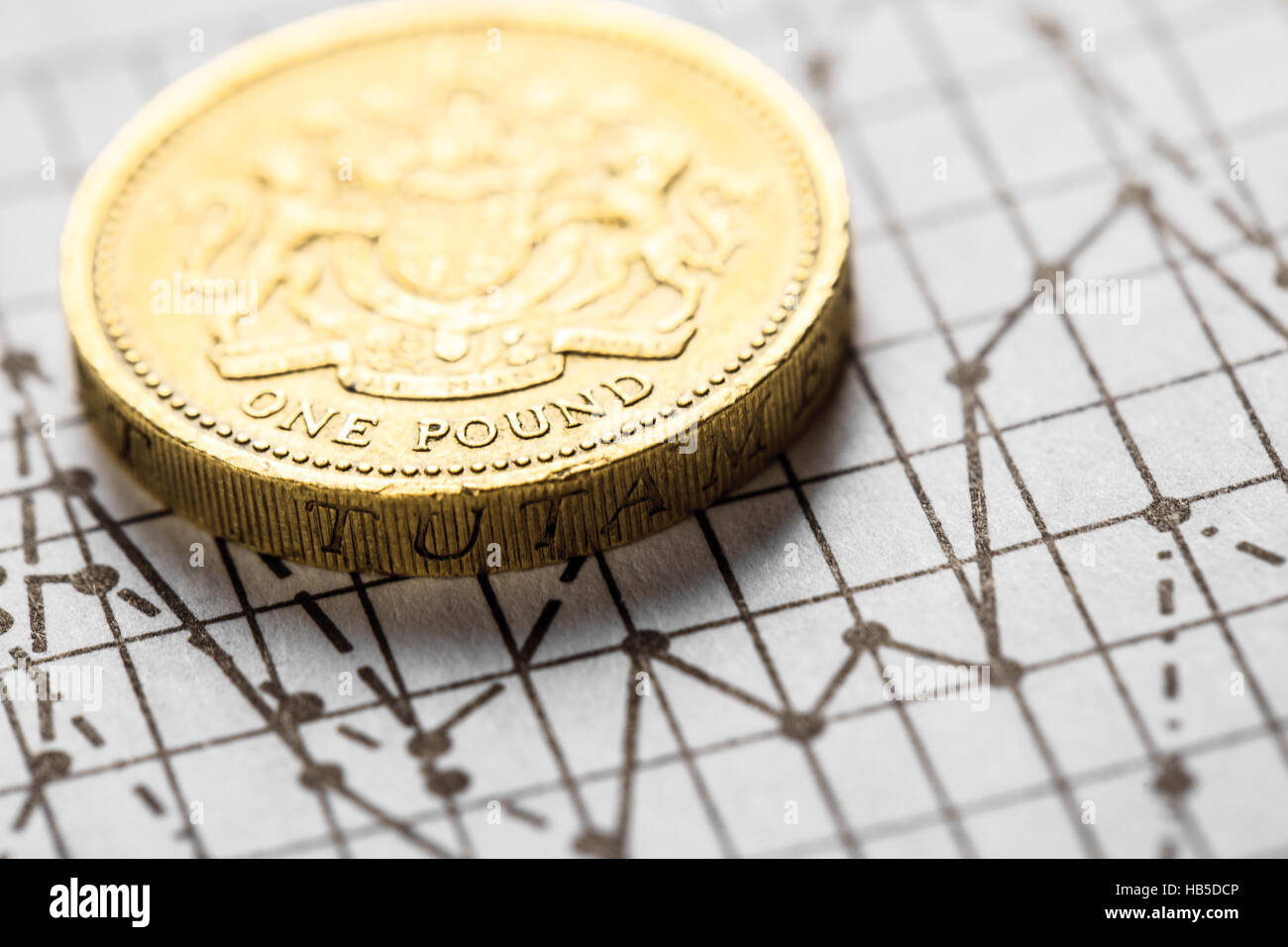 Vintage british coins hi-res stock photography and images - Alamy