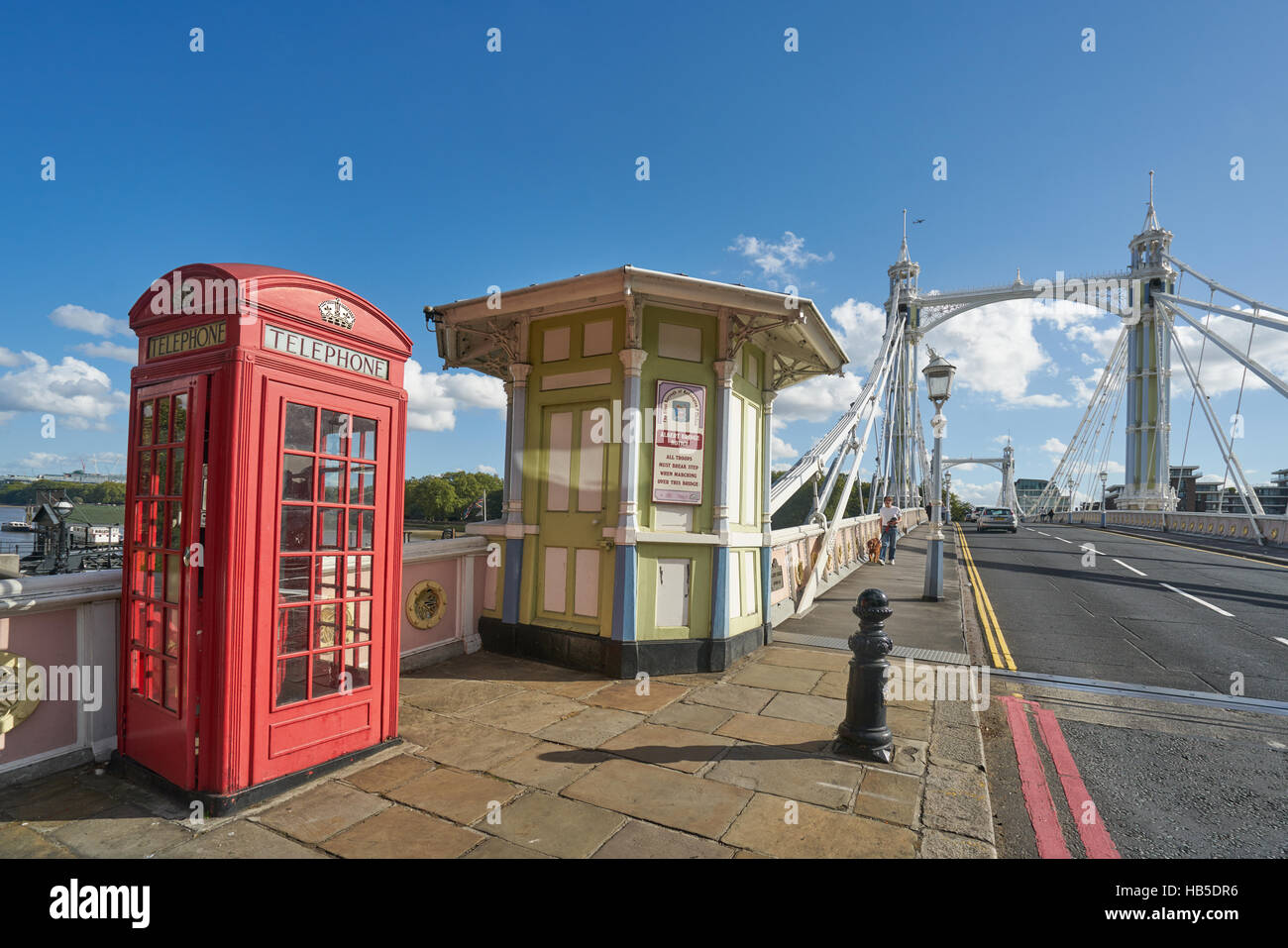 the albert bridge, London. Thames Bridge. Victorian Bridge Stock Photo ...