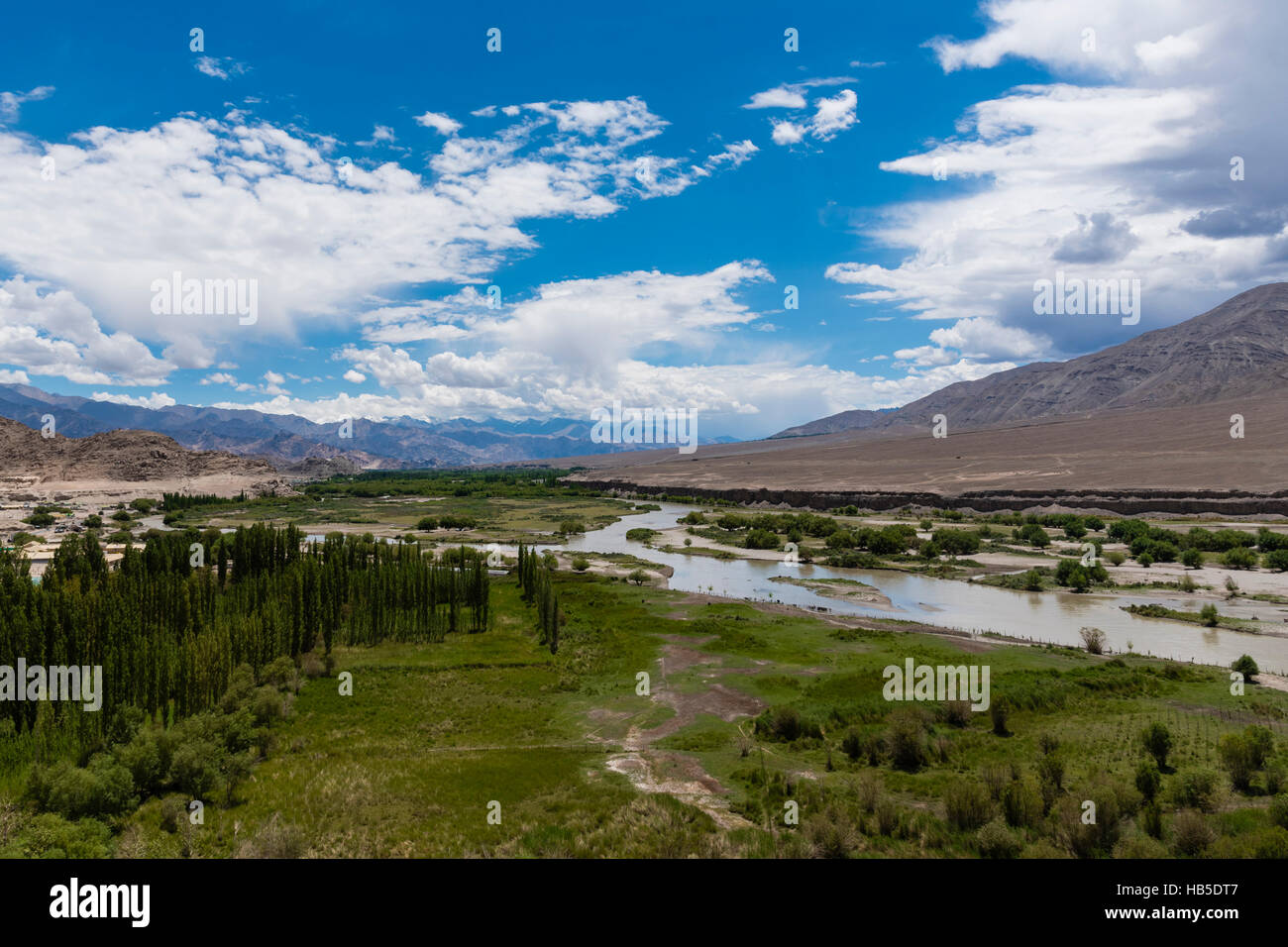Asia Physical Map Indus River