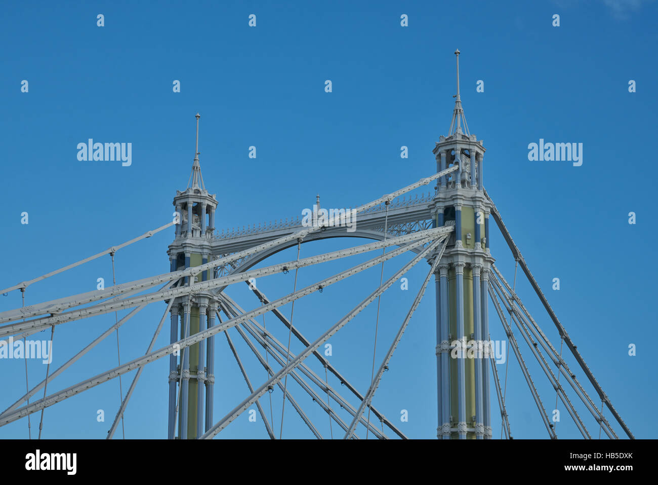 albert bridge, ironworking, iron bridge structure. victorian ...