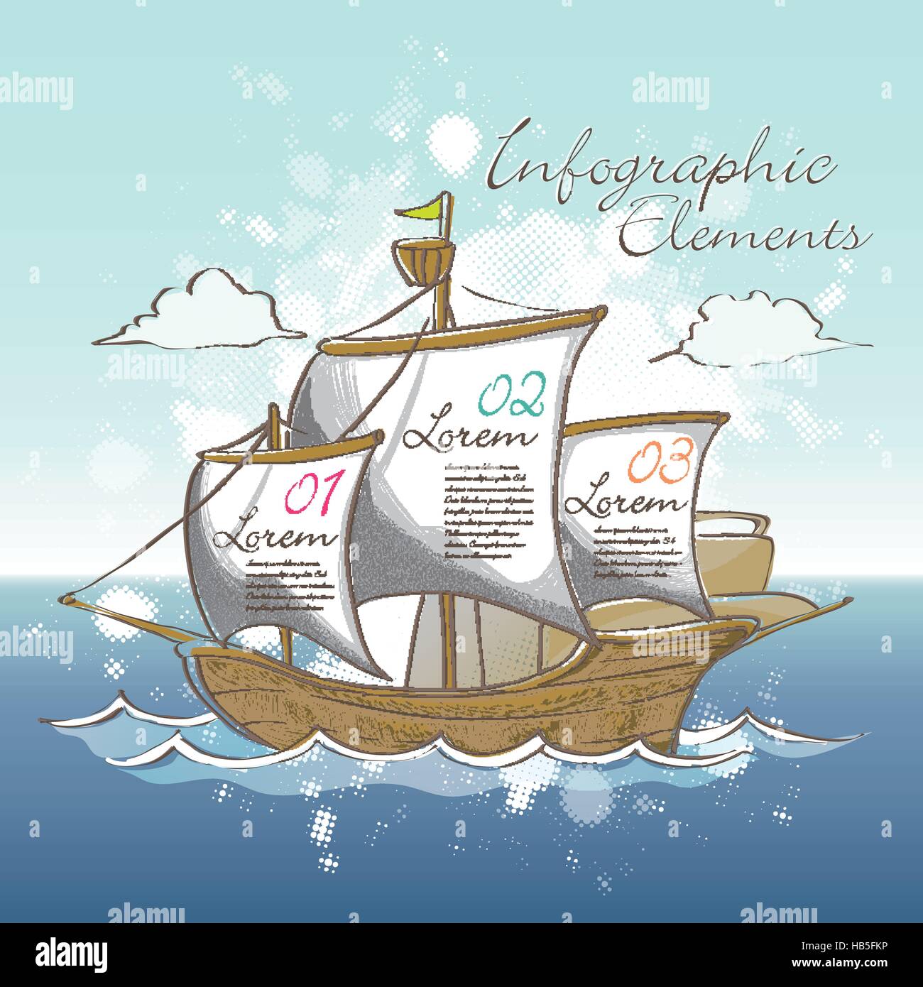 Boat information Stock Vector Images - Alamy