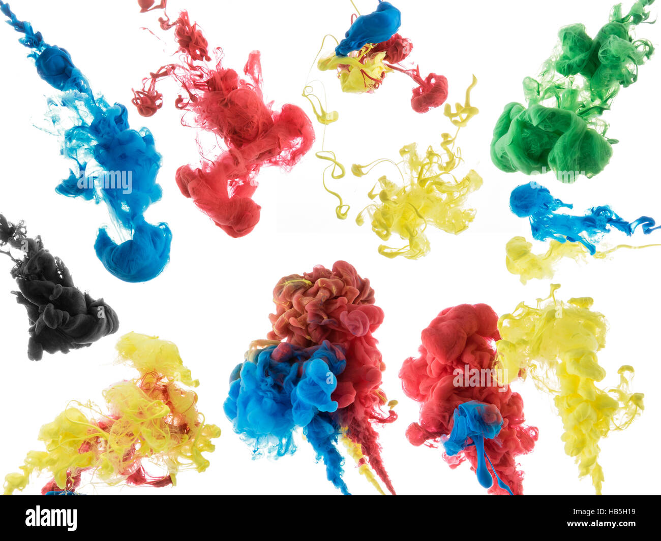 Color splash paint water hi-res stock photography and images - Alamy