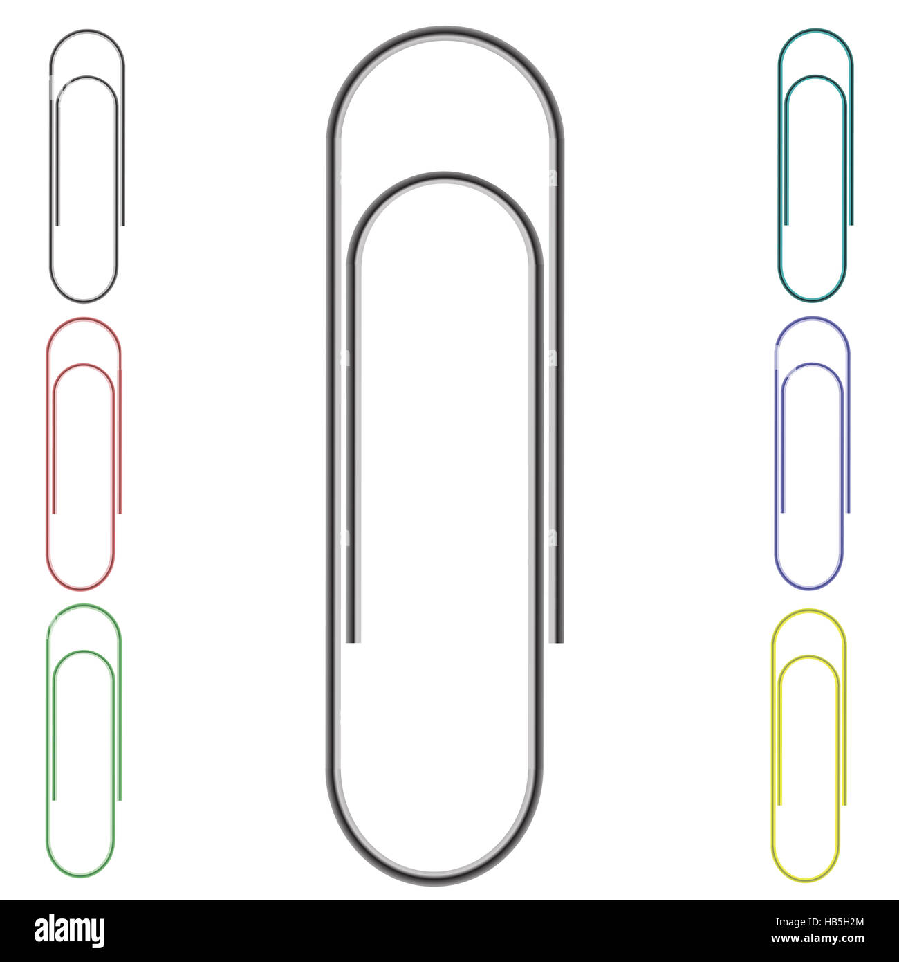 Clips set hi-res stock photography and images - Alamy