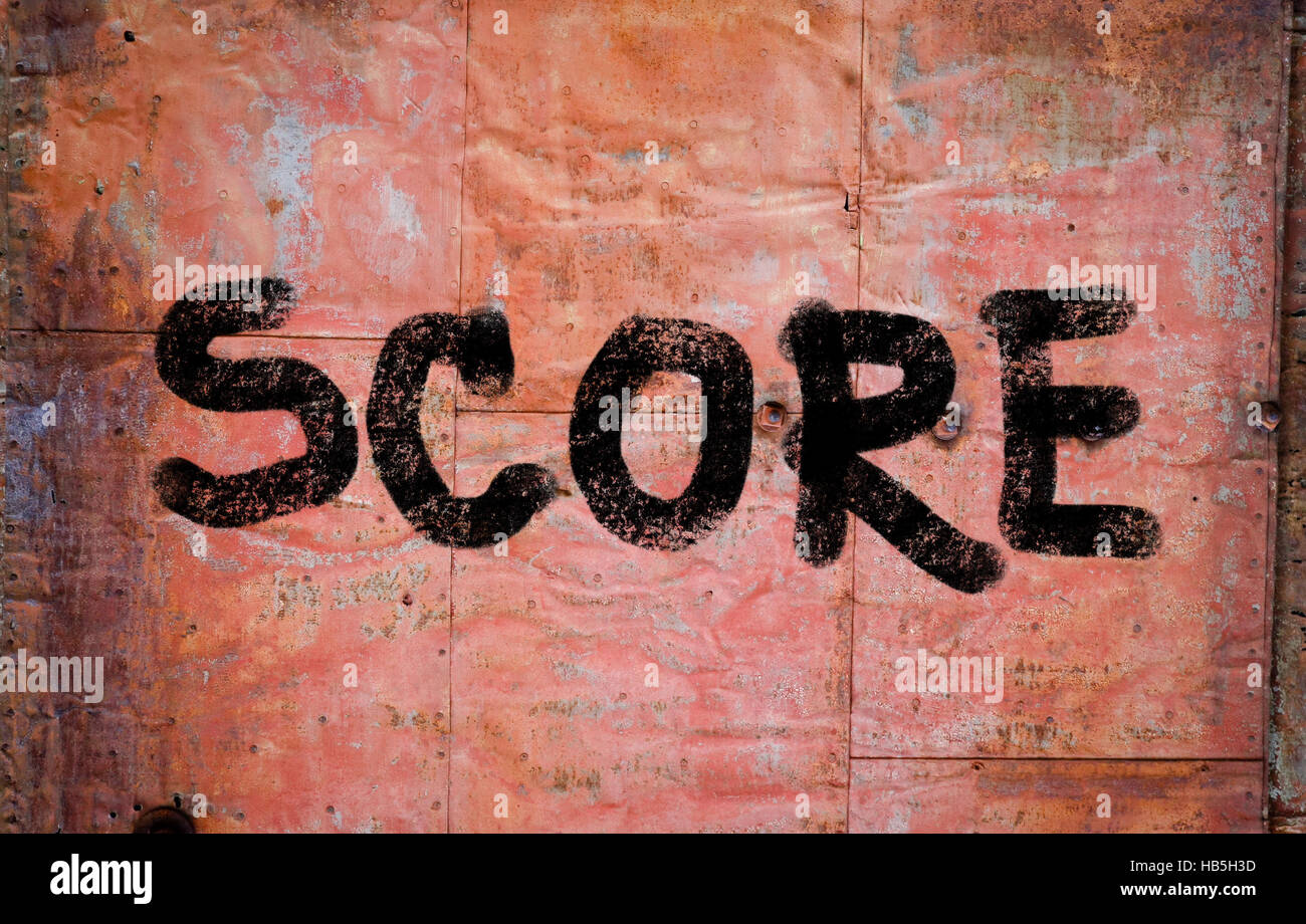 Credit score text concept hi-res stock photography and images - Alamy