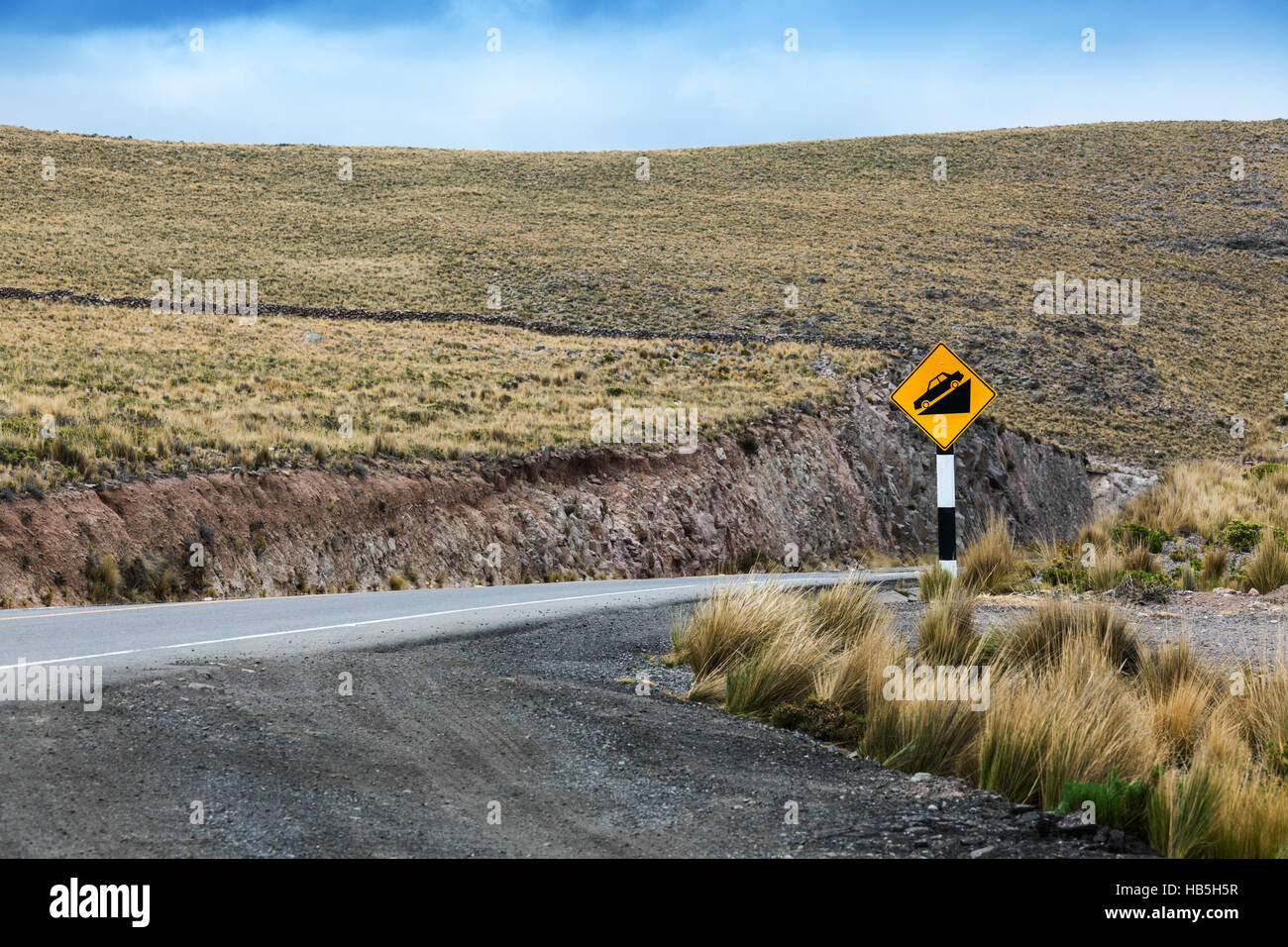 Peru highway sign hi-res stock photography and images - Alamy