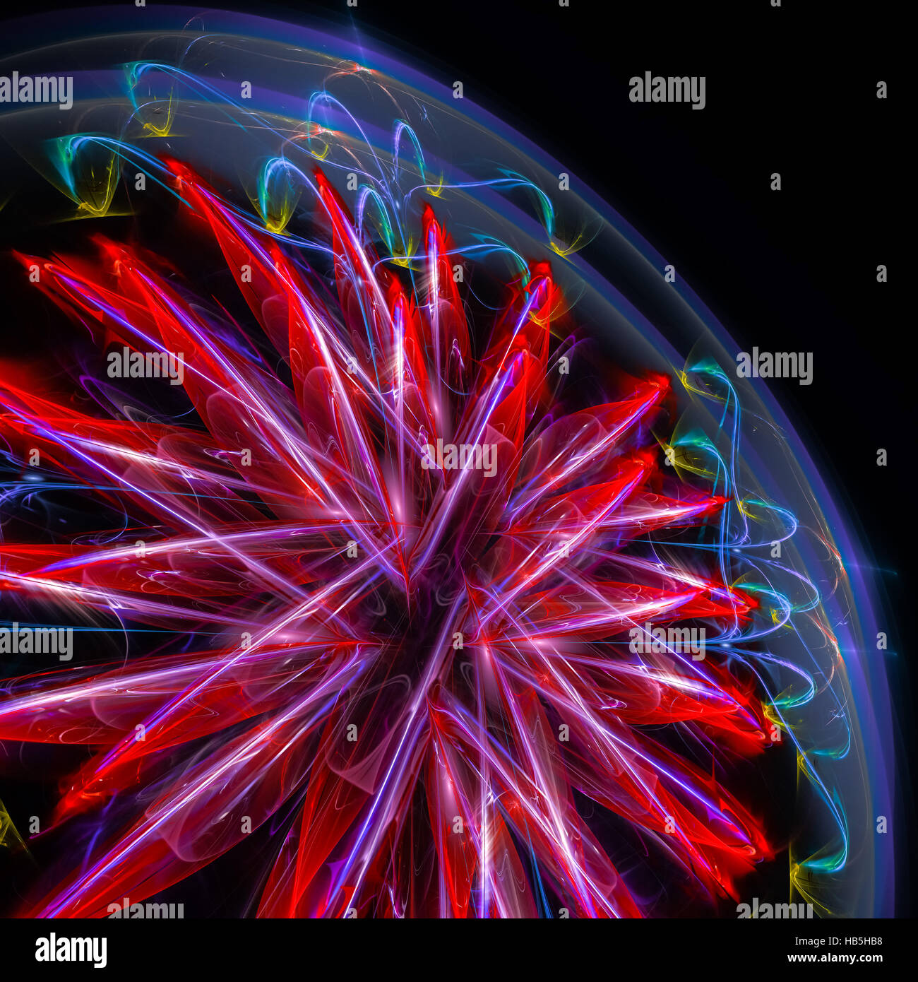 Plasma flower hi-res stock photography and images - Alamy