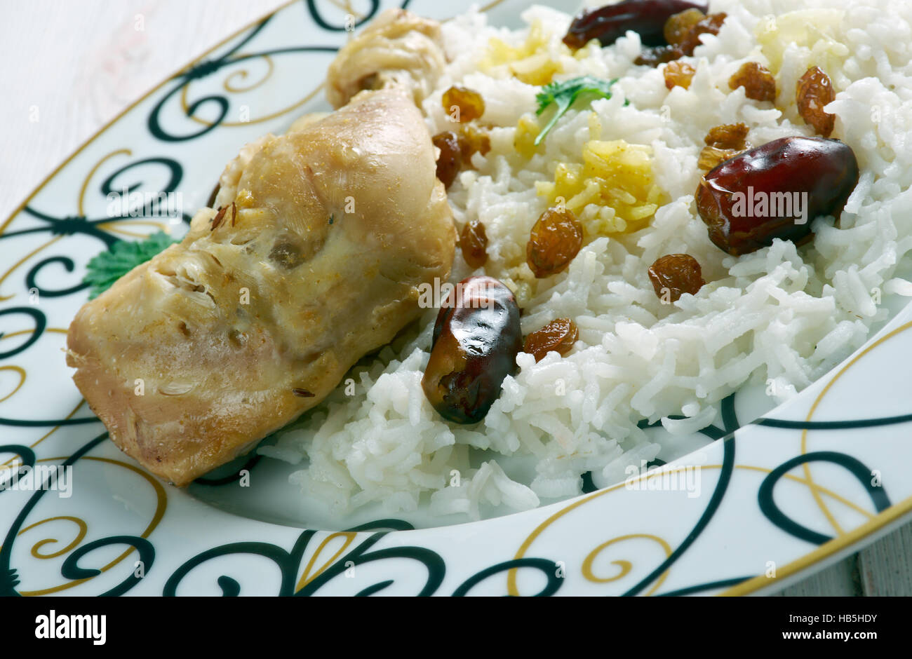 Toyuq plov - chicken pilaf Stock Photo - Alamy