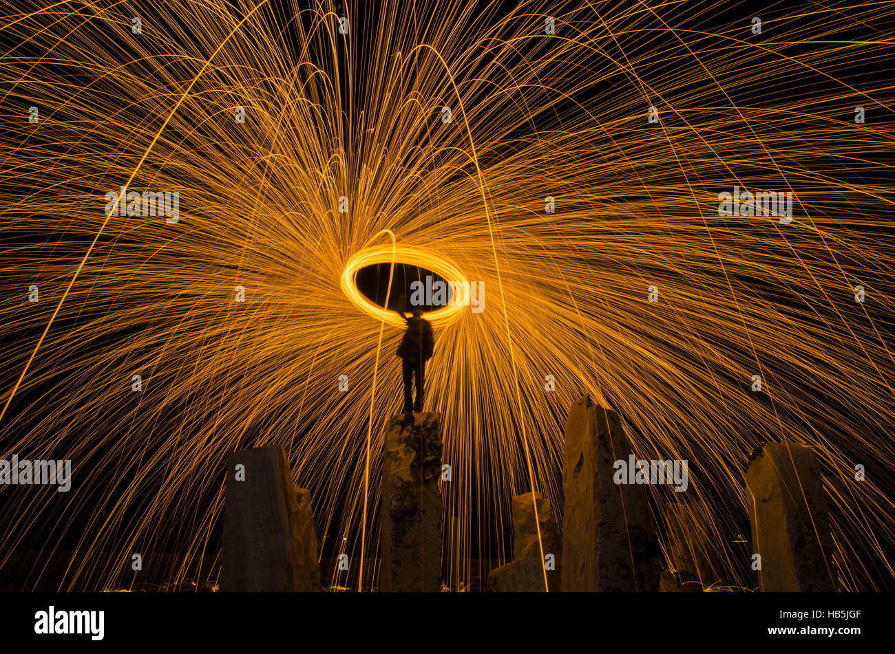 long exposure photo series three Stock Photo - Alamy