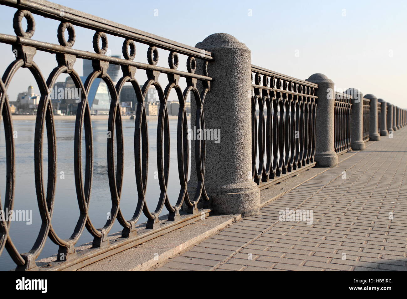 Promenade fence hi-res stock photography and images - Alamy