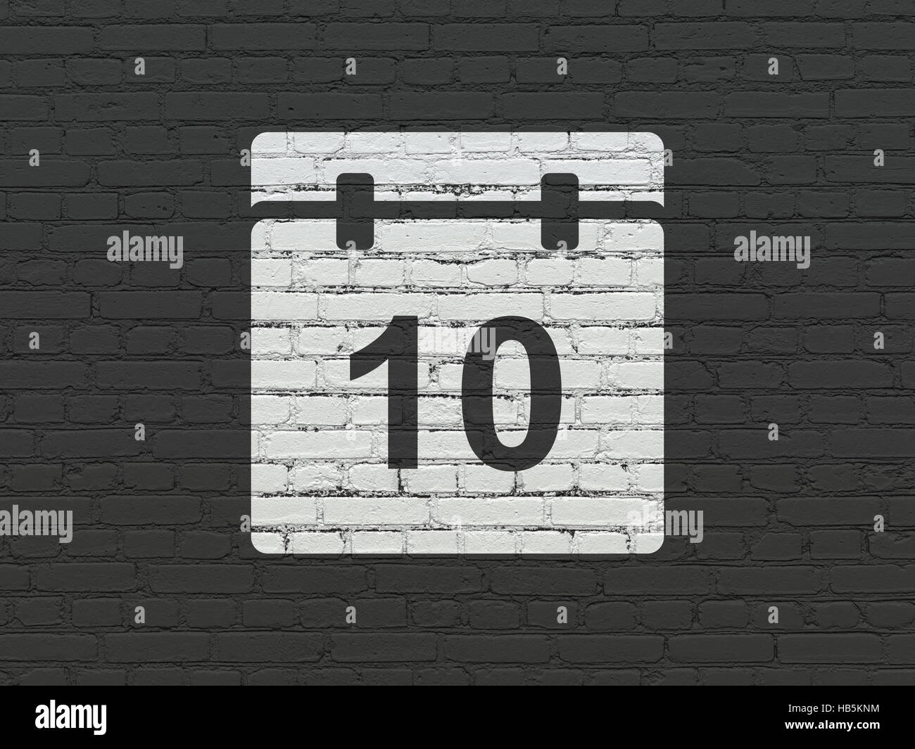 Timeline concept: Calendar on wall background Stock Photo - Alamy