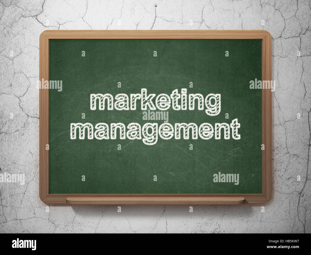 Marketing concept: Marketing Management on chalkboard background Stock ...