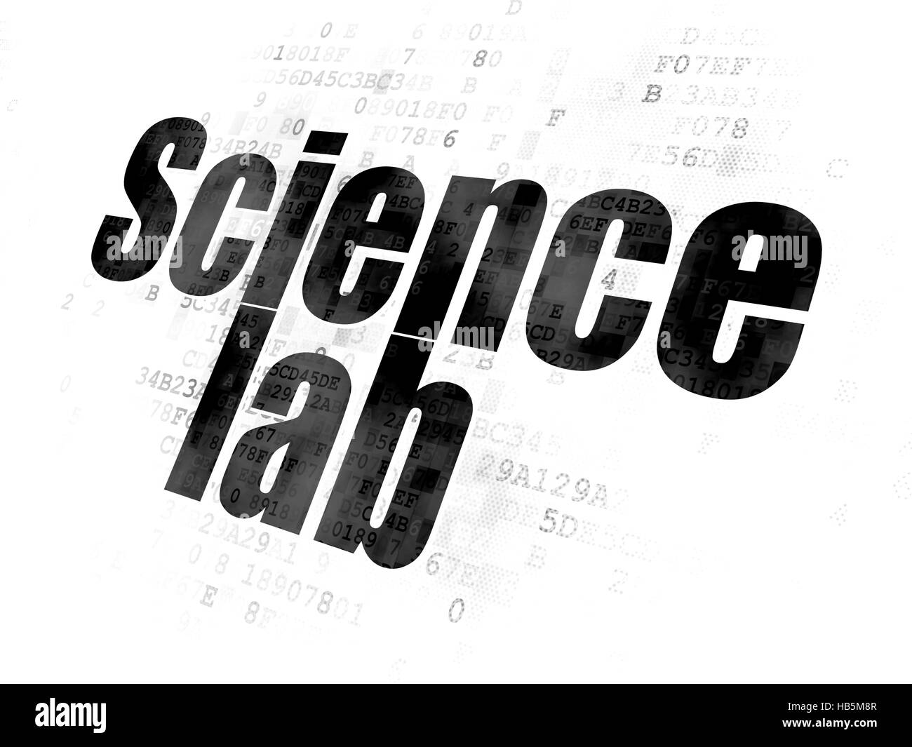 Science concept: Science Lab on Digital background Stock Photo - Alamy