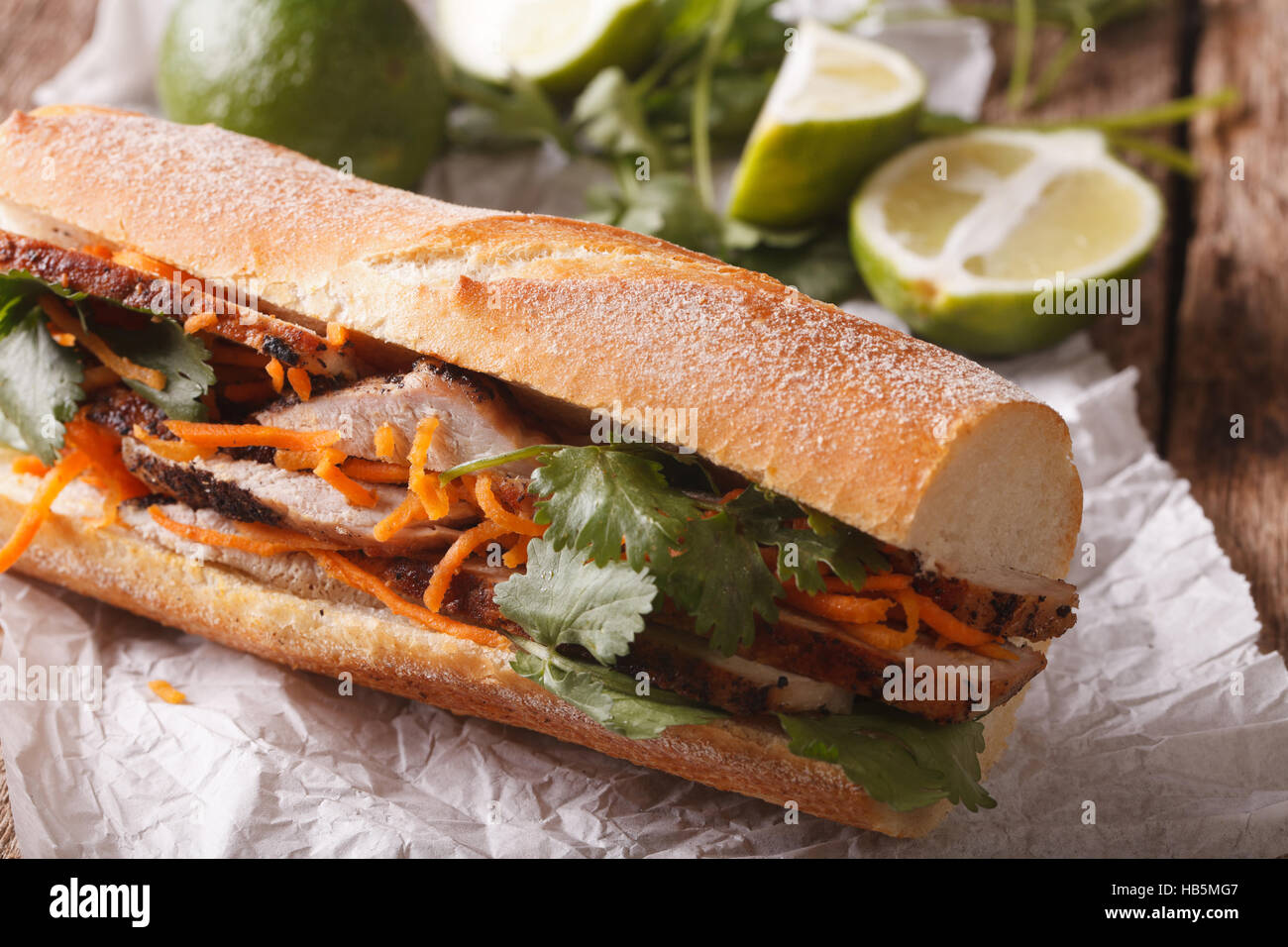 Vietnamese sandwich hi-res stock photography and images - Alamy