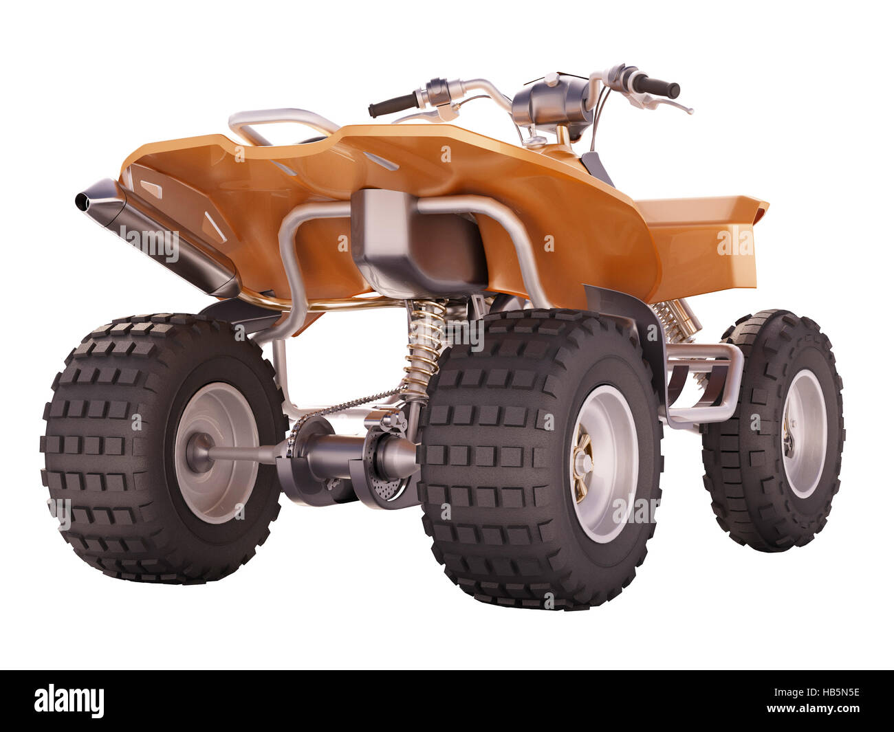 ATV Quad Bike Stock Photo - Alamy