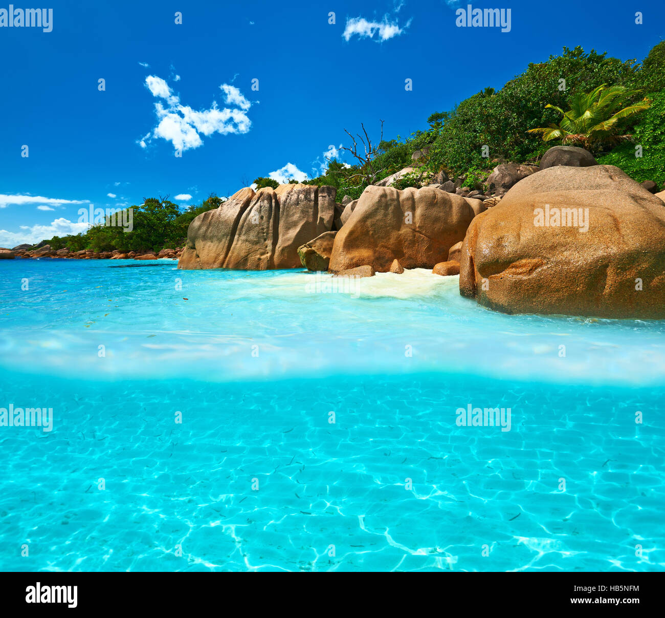 Beach with white sand bottom underwater view Stock Photo - Alamy