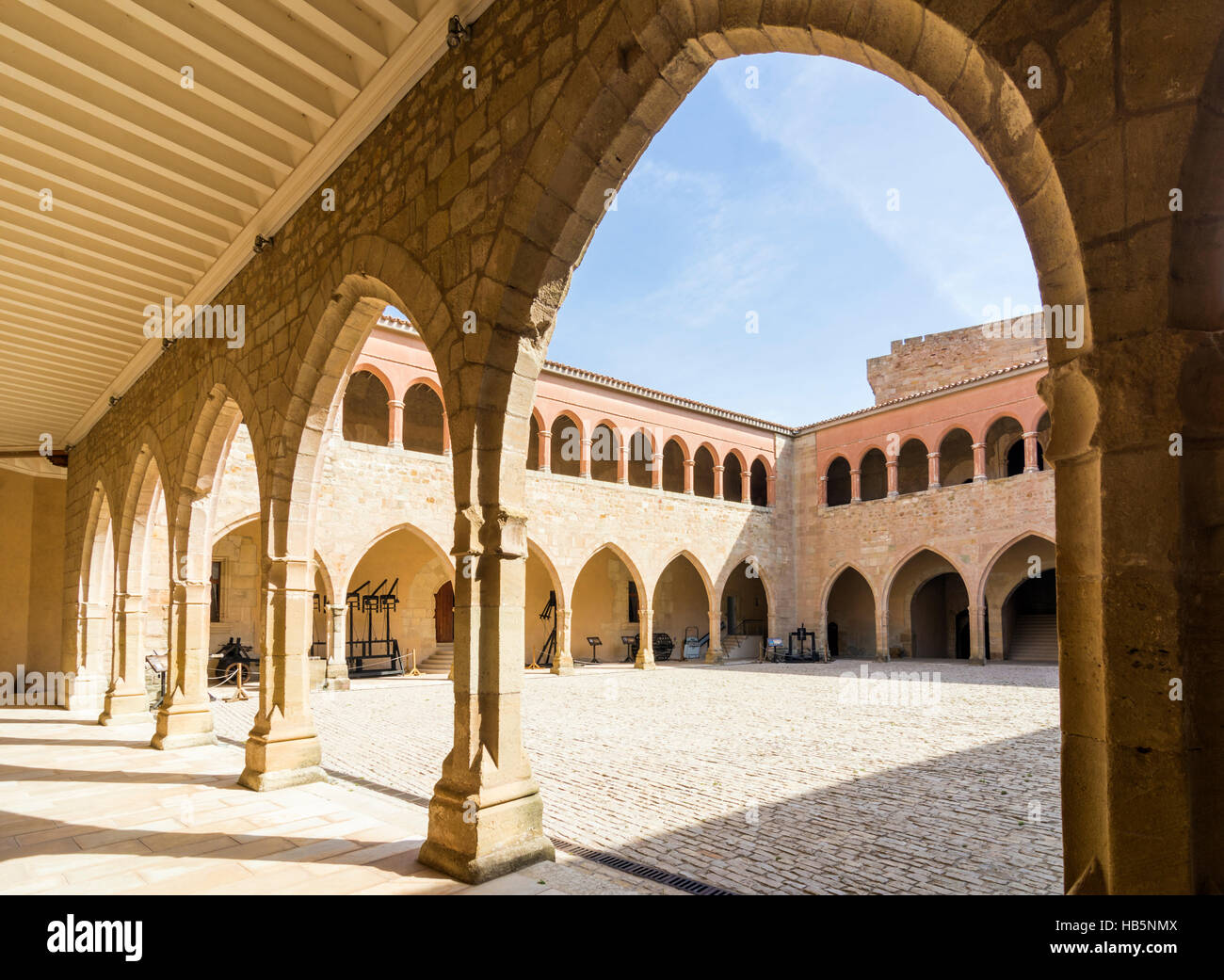 Stone castle interior hi-res stock photography and images - Alamy