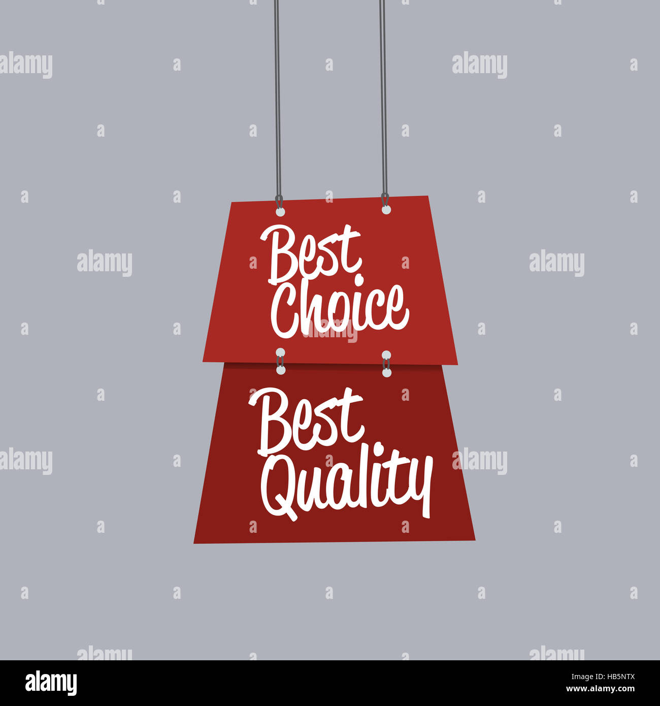 Best choice label flat design Stock Photo - Alamy