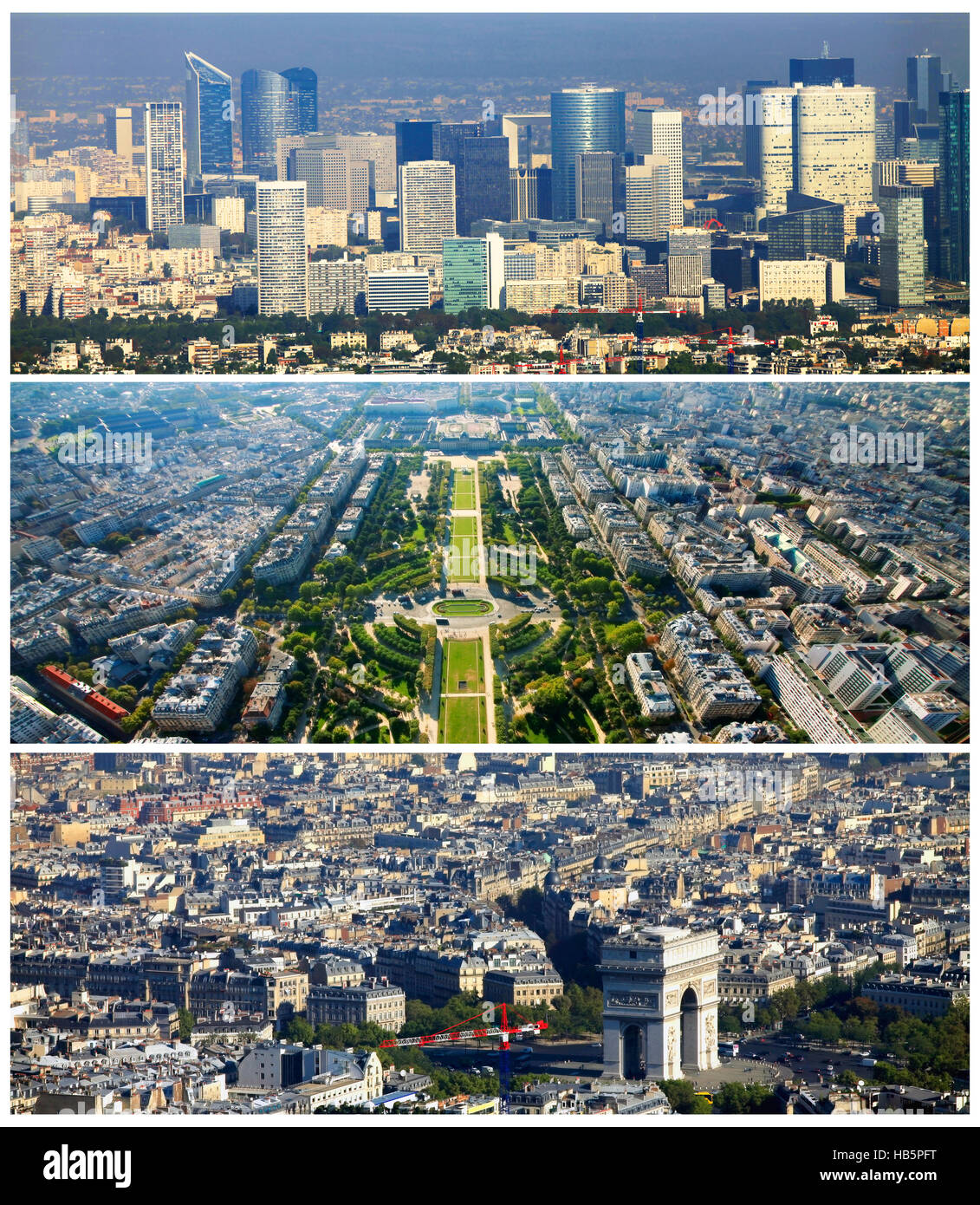 Collage set of Paris images Stock Photo - Alamy