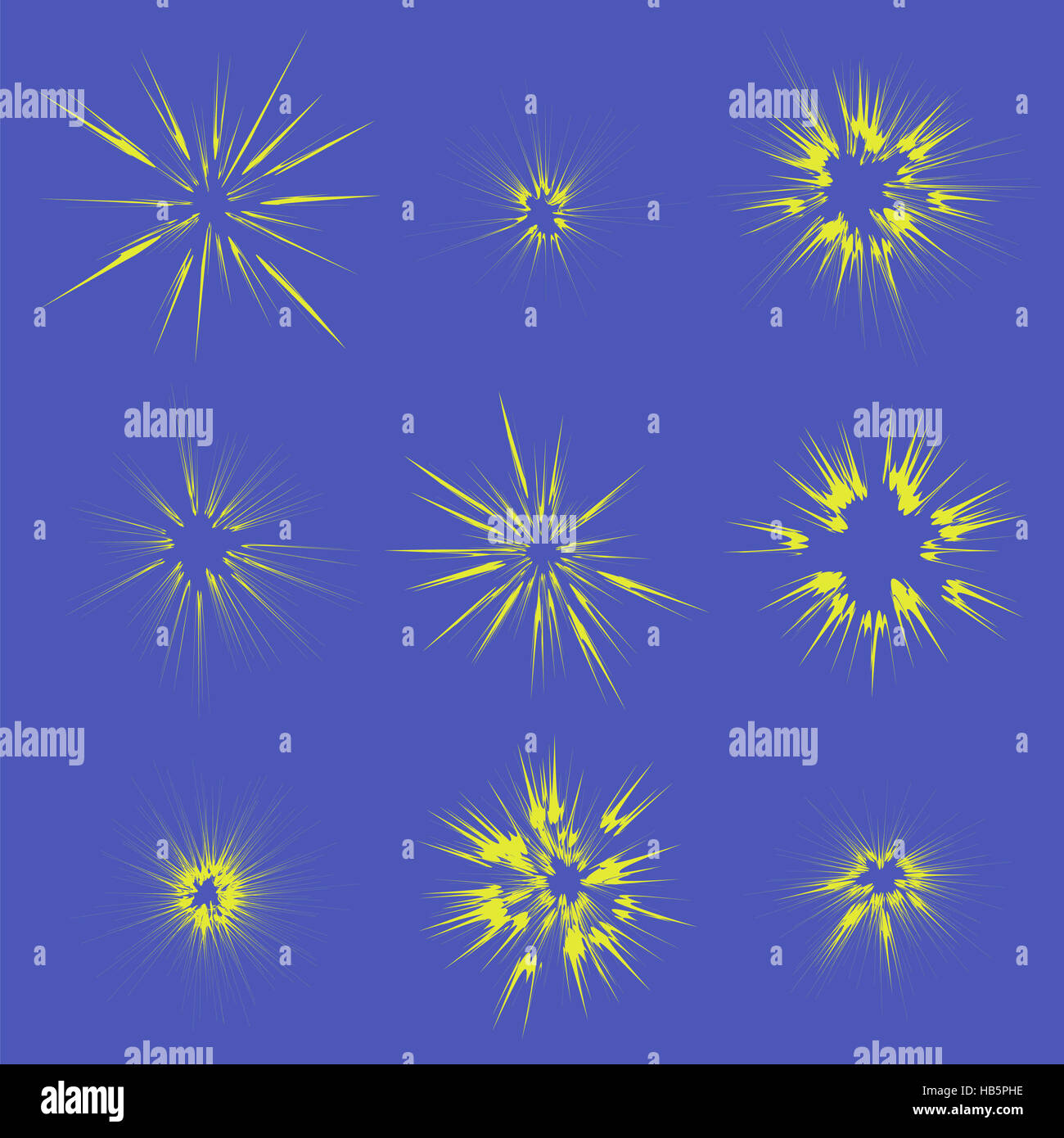 Explode Flash, Cartoon Explosion, Star Burst Stock Photo - Alamy