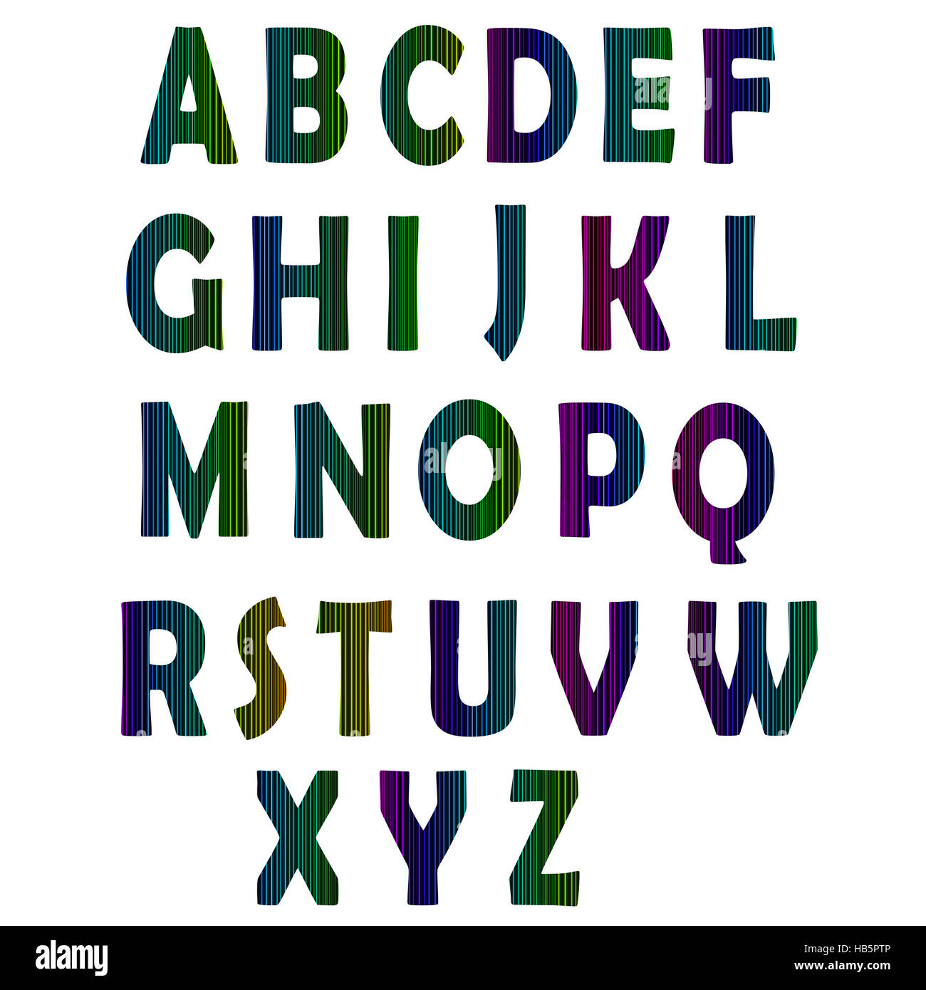 Neon alphabet hi-res stock photography and images - Alamy