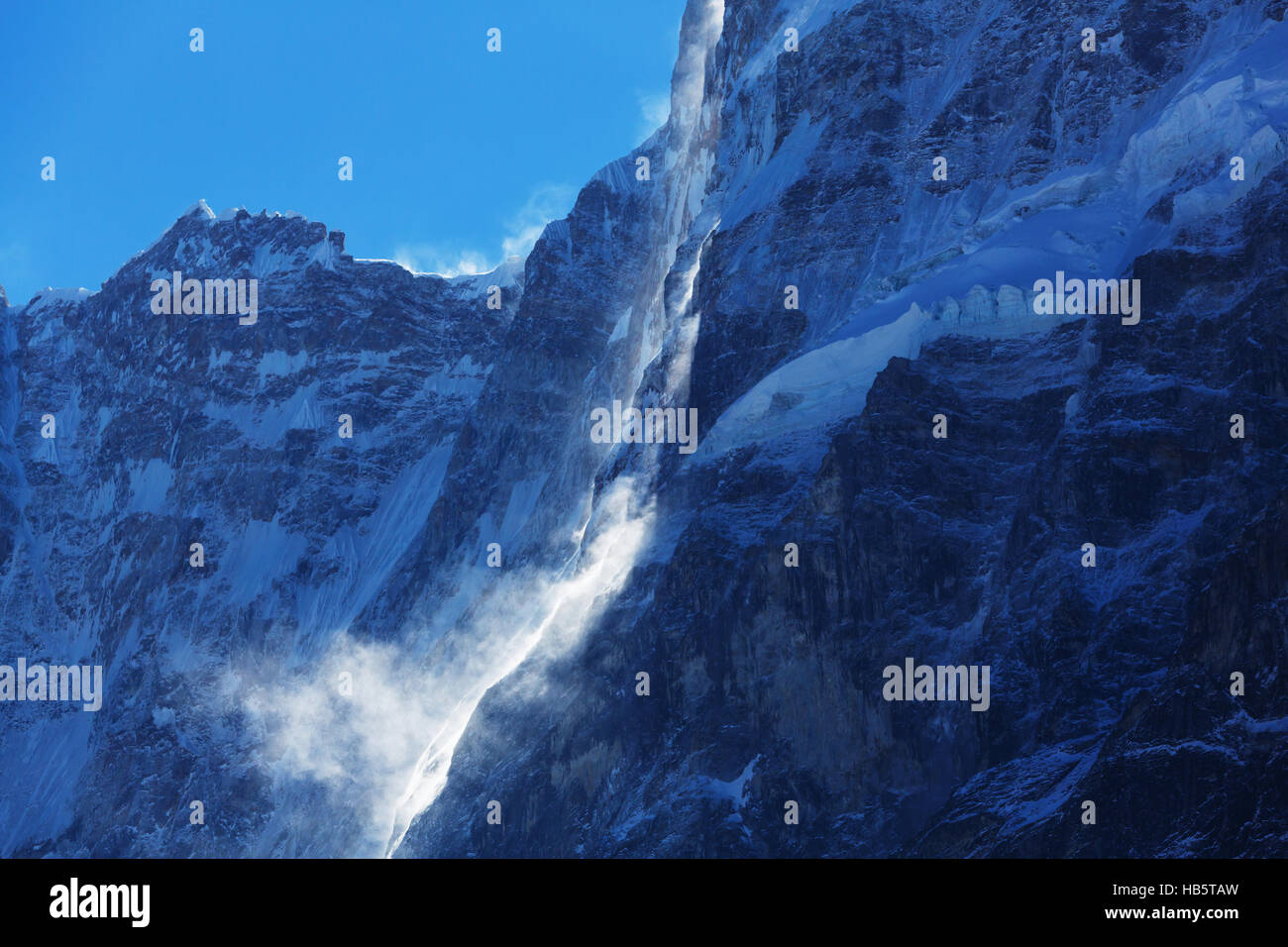 Jannu mountain hi-res stock photography and images - Alamy