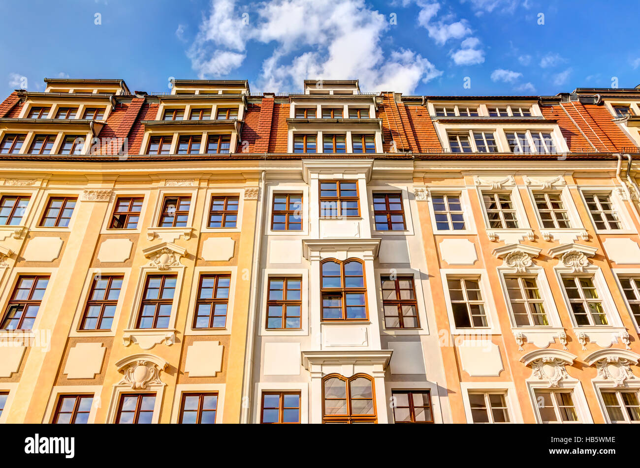 Residential buildings in Baroque style Stock Photo - Alamy