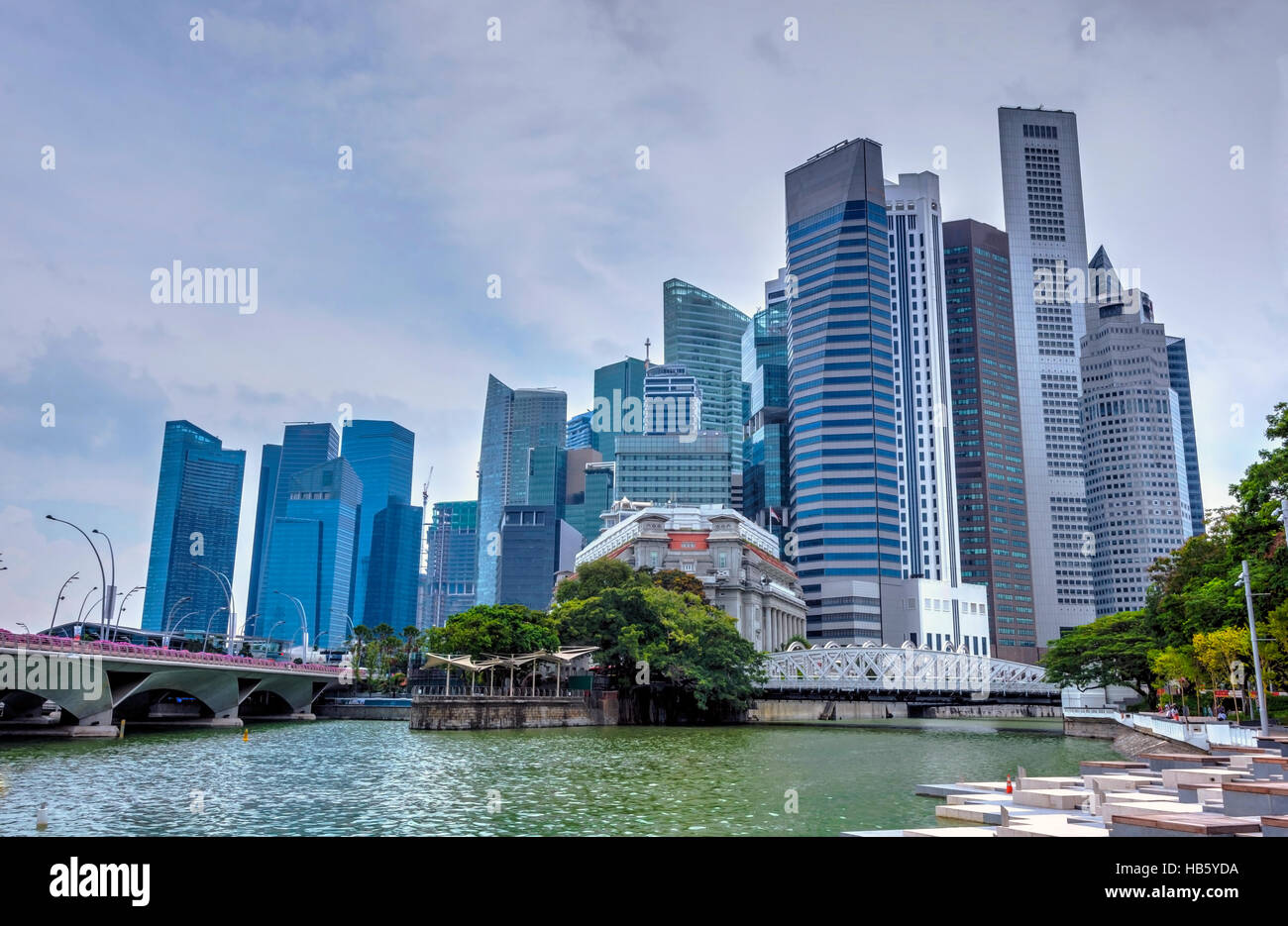 Landmark of the metropolis singapore hi-res stock photography and ...