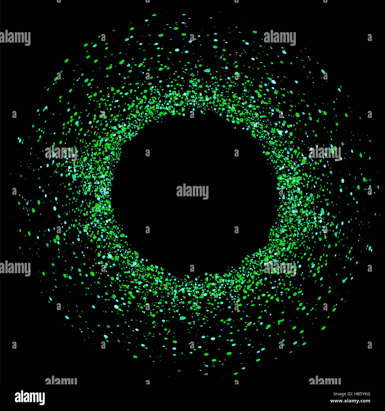 Green frame circle hi-res stock photography and images - Alamy