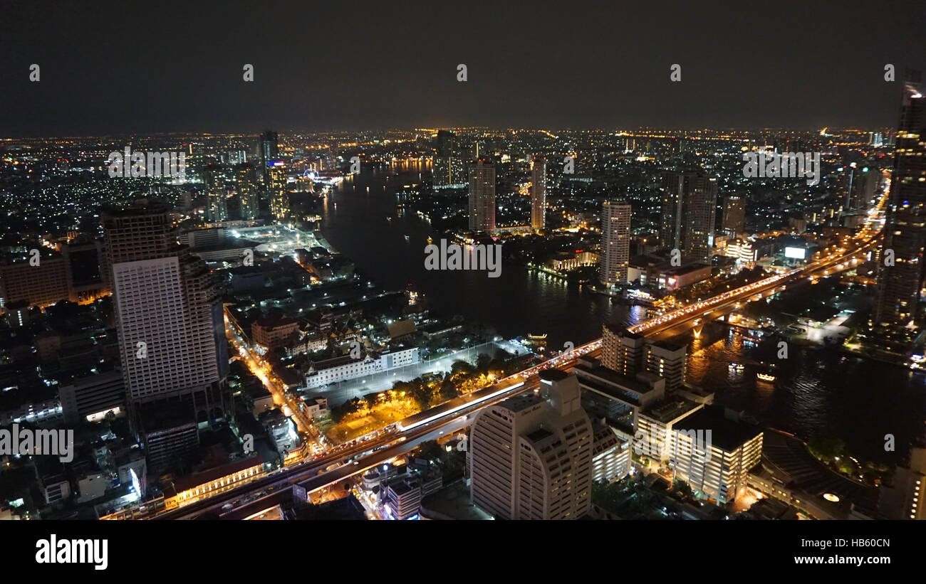 Panorama view bangkok from hi-res stock photography and images - Alamy