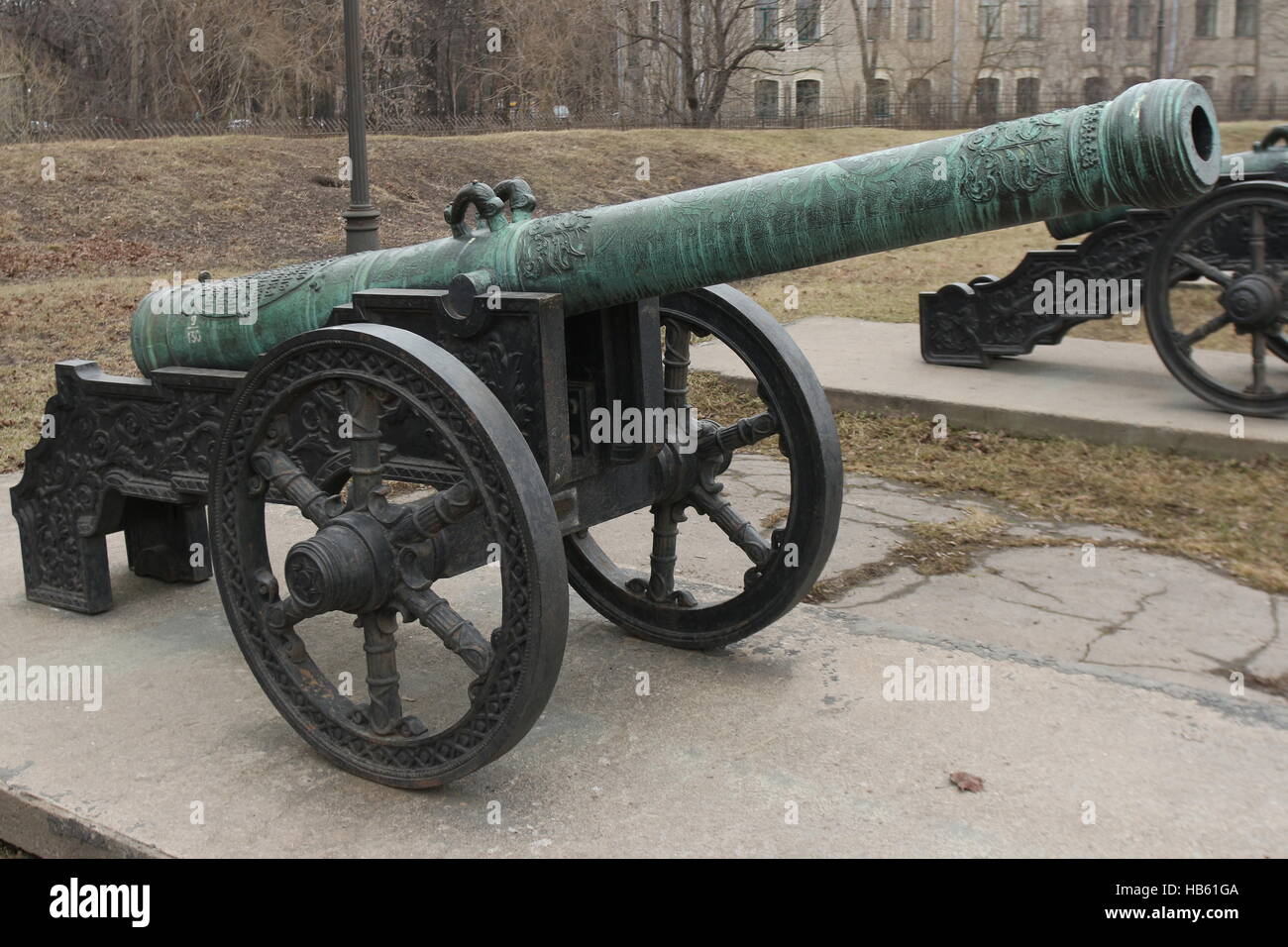 medieval bronze cannon Stock Photo - Alamy