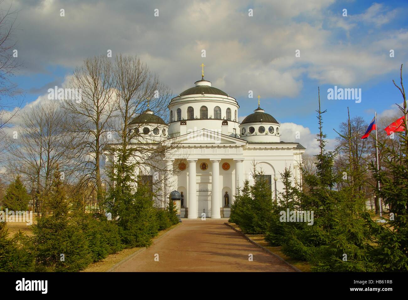 Evening in March Stock Photo - Alamy