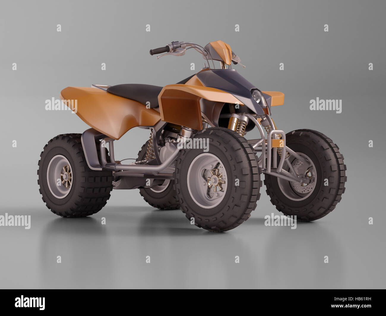 ATV Quad Bike Stock Photo - Alamy