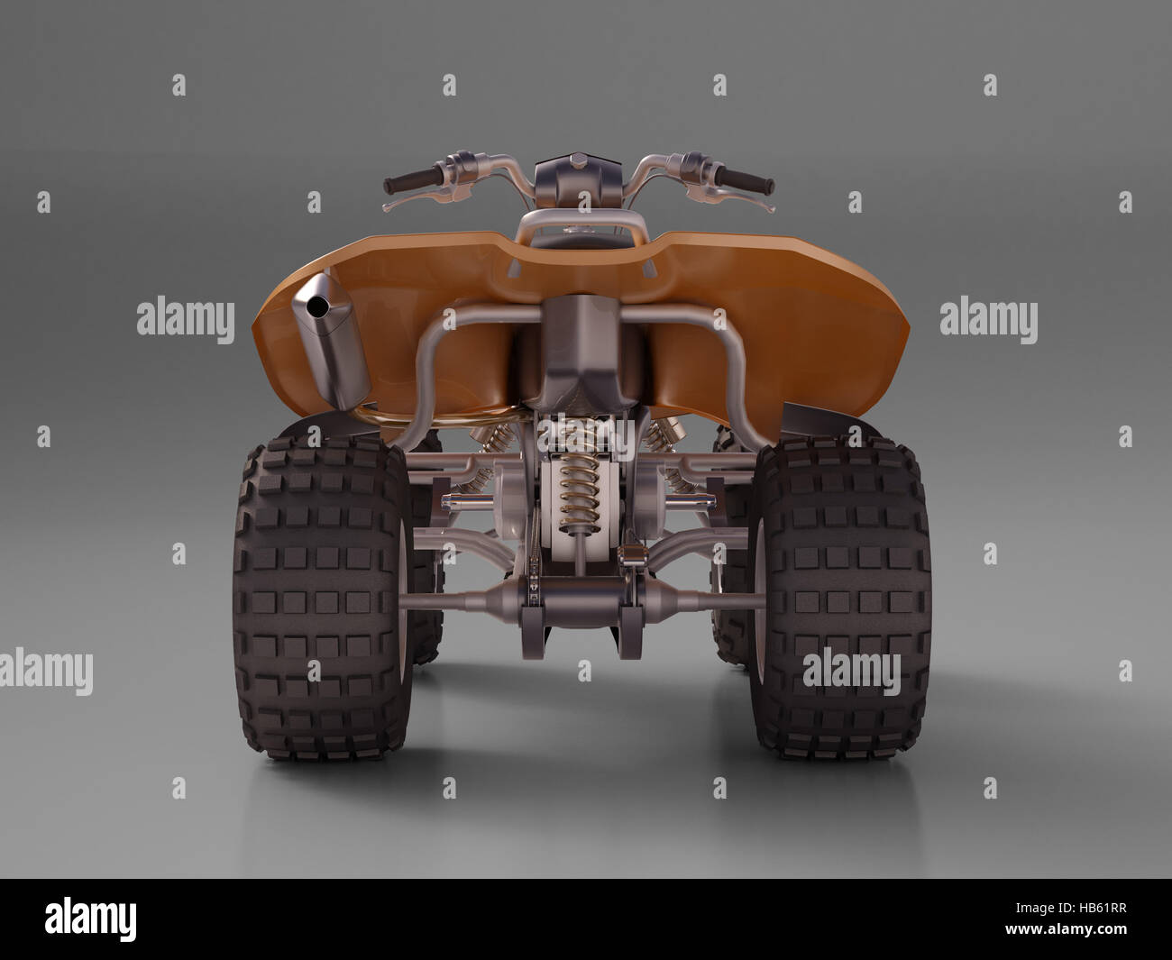 ATV Quad Bike Stock Photo - Alamy