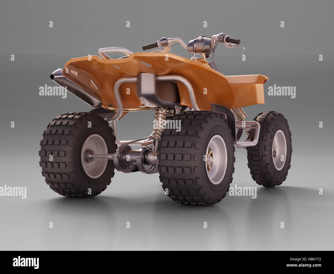 ATV Quad Bike Stock Photo - Alamy