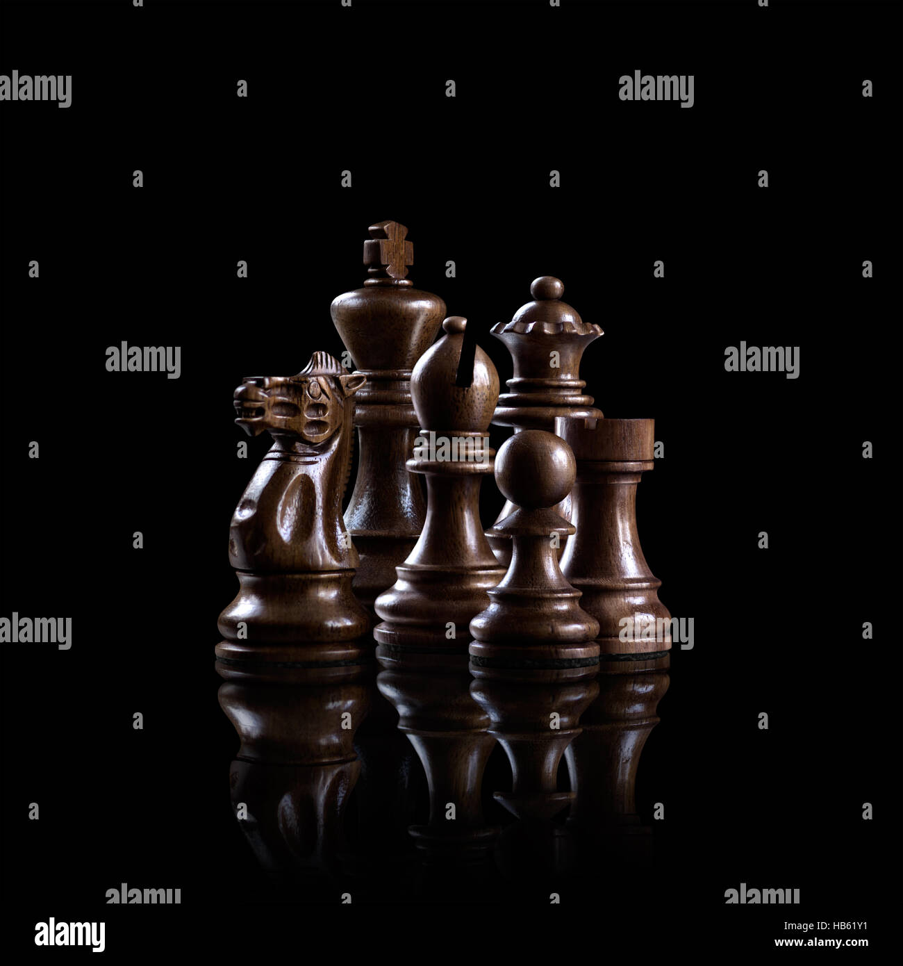 Chess set figures hi-res stock photography and images - Alamy
