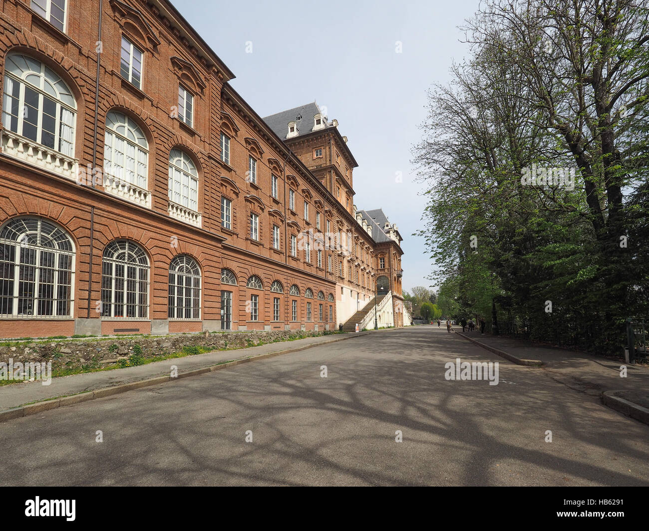 Castello del Valentino in Turin Stock Photo - Alamy