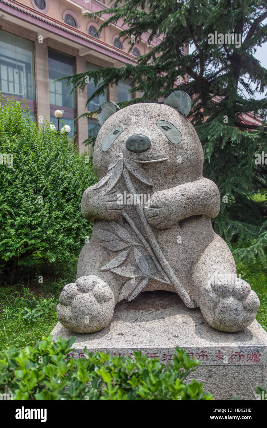 panda and flower Stock Photo - Alamy