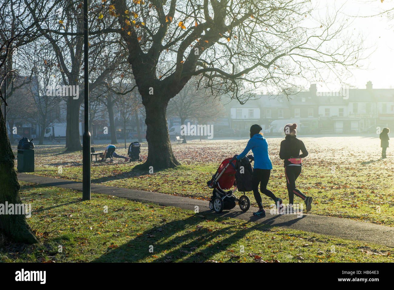 Child keeping fit hi-res stock photography and images - Alamy