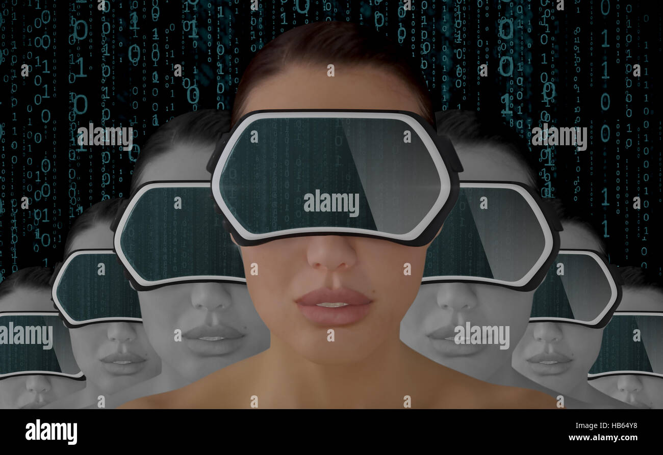 Virtual Reality Concept Stock Photo - Alamy