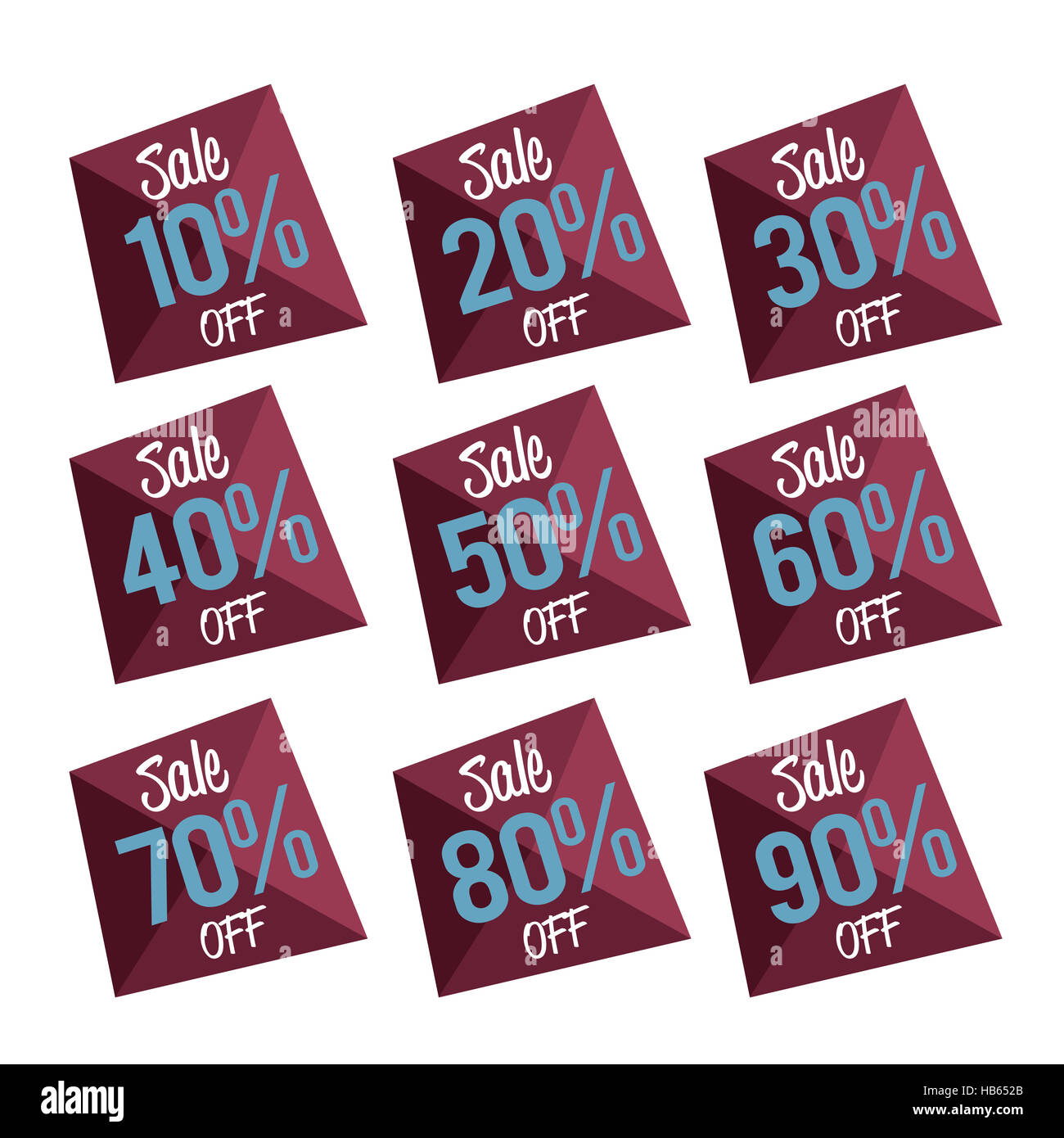 Percent off sticker hi-res stock photography and images - Alamy