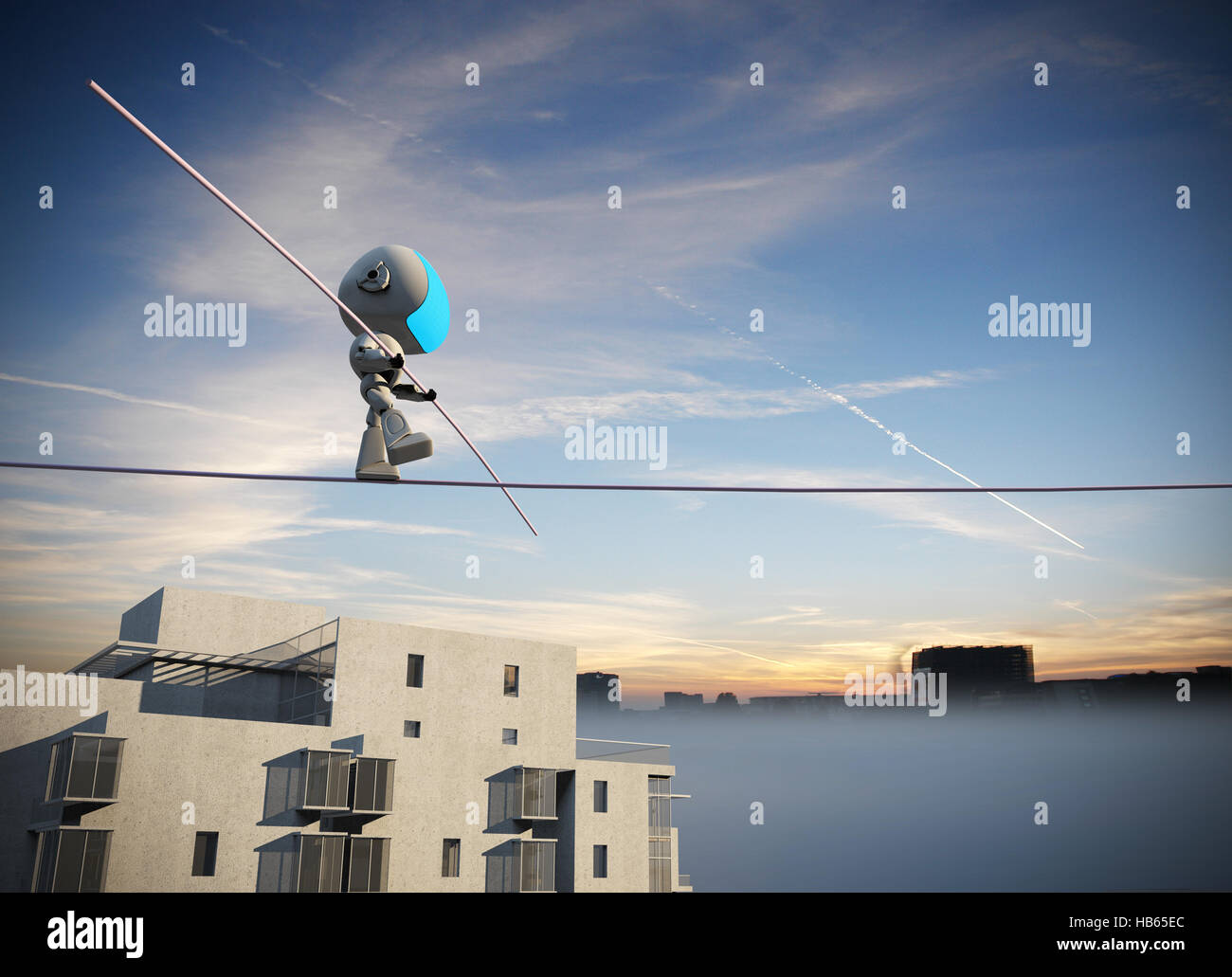Tightrope walk hi-res stock photography and images - Alamy