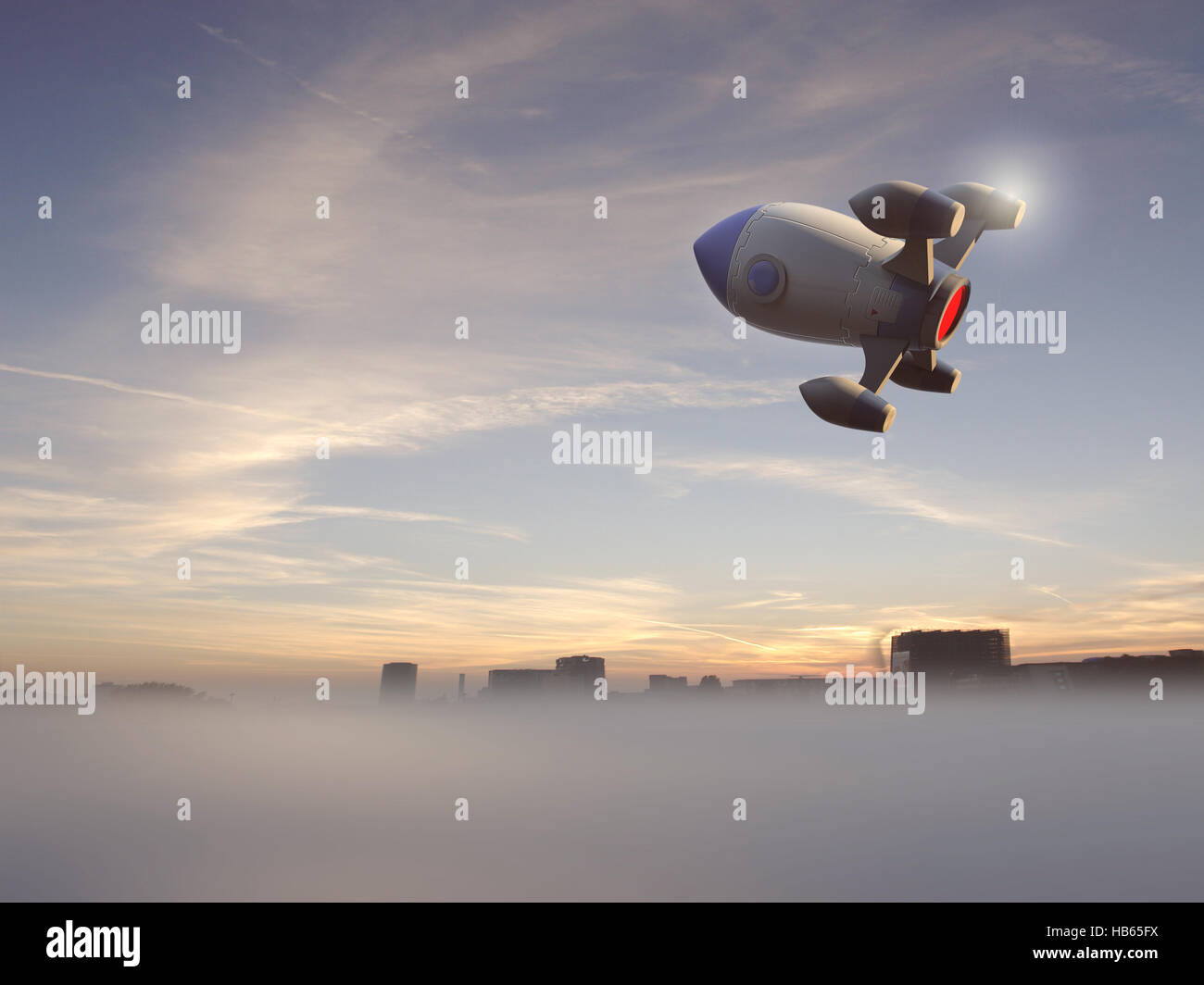 Galaxy rocket hi-res stock photography and images - Alamy