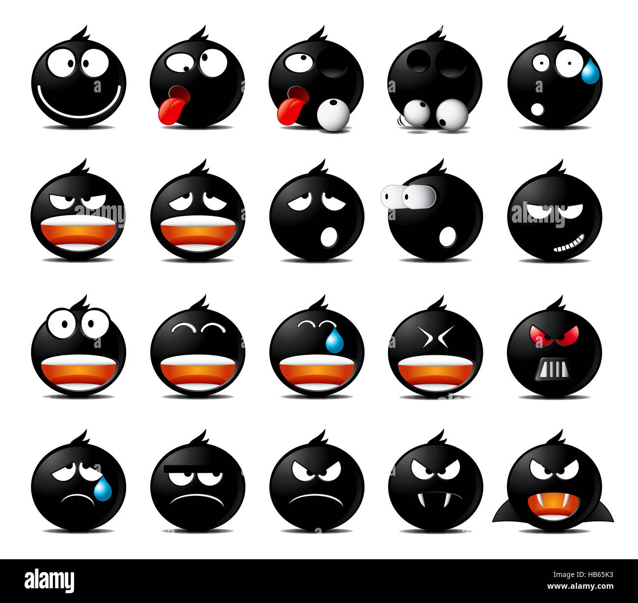 Black human icons hi-res stock photography and images - Alamy