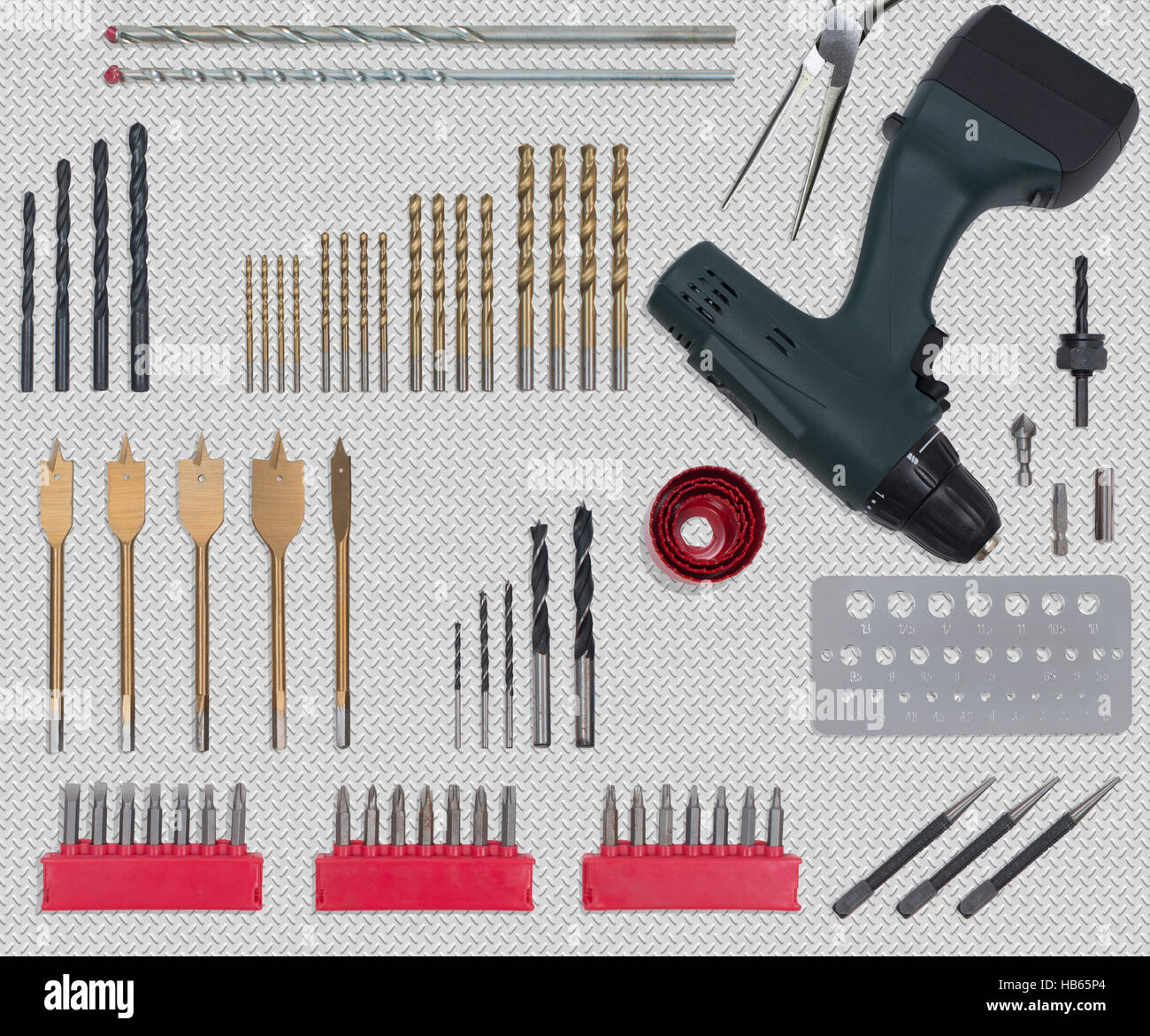 Drill accessories hi-res stock photography and images - Alamy