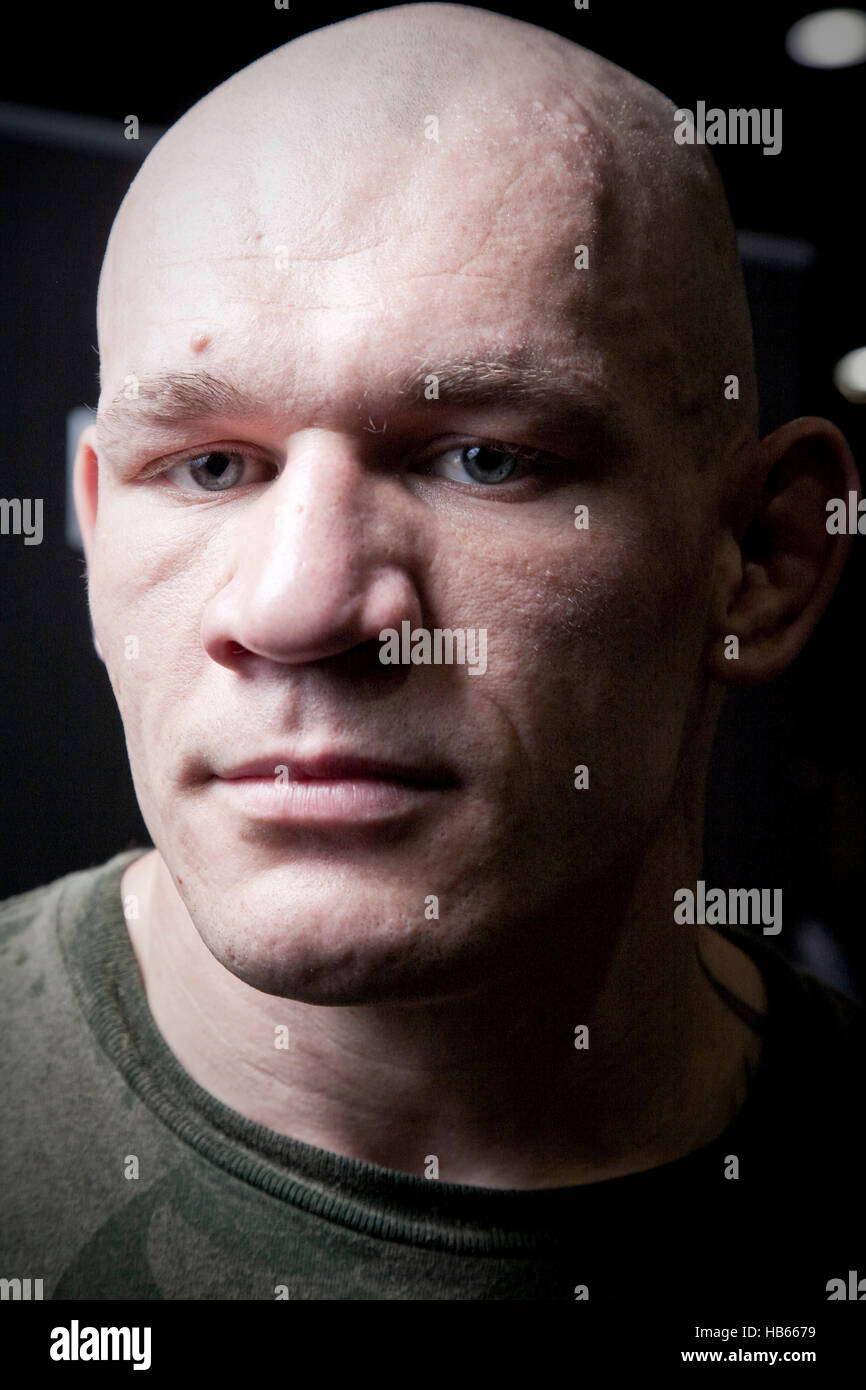 UFC fighter Krzysztof Soszynski during a training session before UFC ...